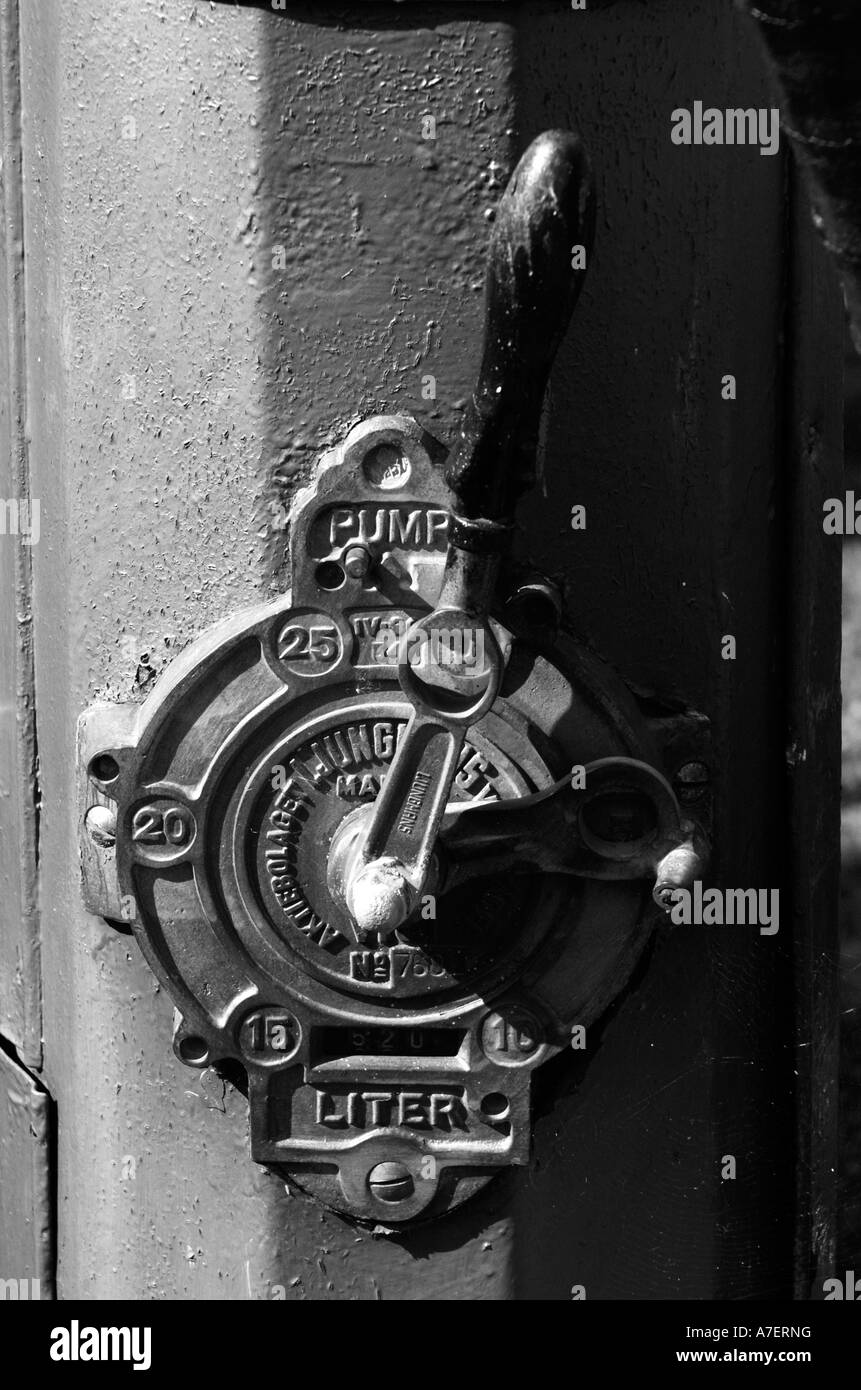 Gasoline detail Black and White Stock Photos & Images - Alamy