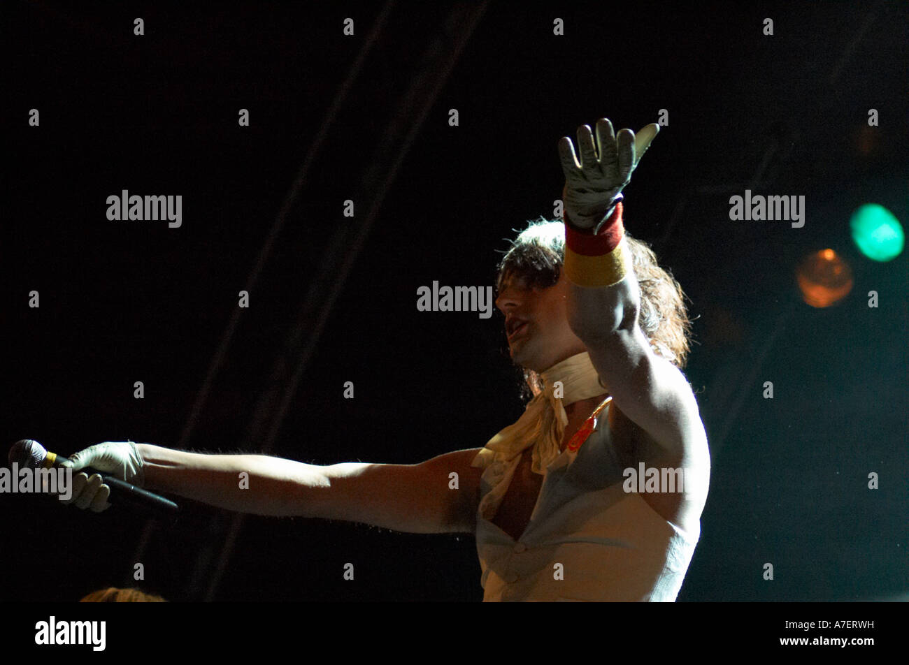 Ola Salo in The Ark Svedala Rock 2005 Stock Photo - Alamy