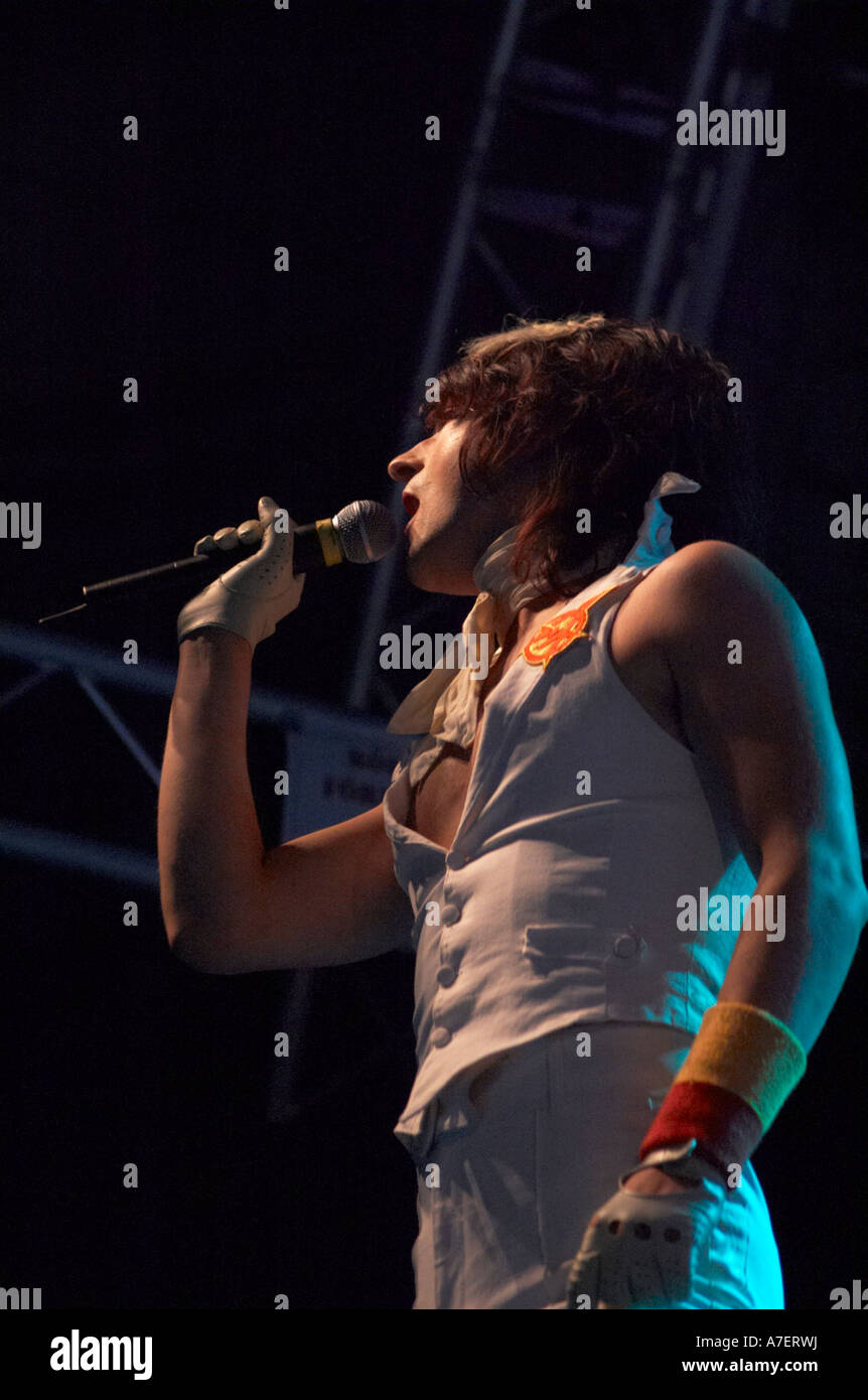 Ola Salo in The Ark Svedala Rock 2005 Stock Photo - Alamy