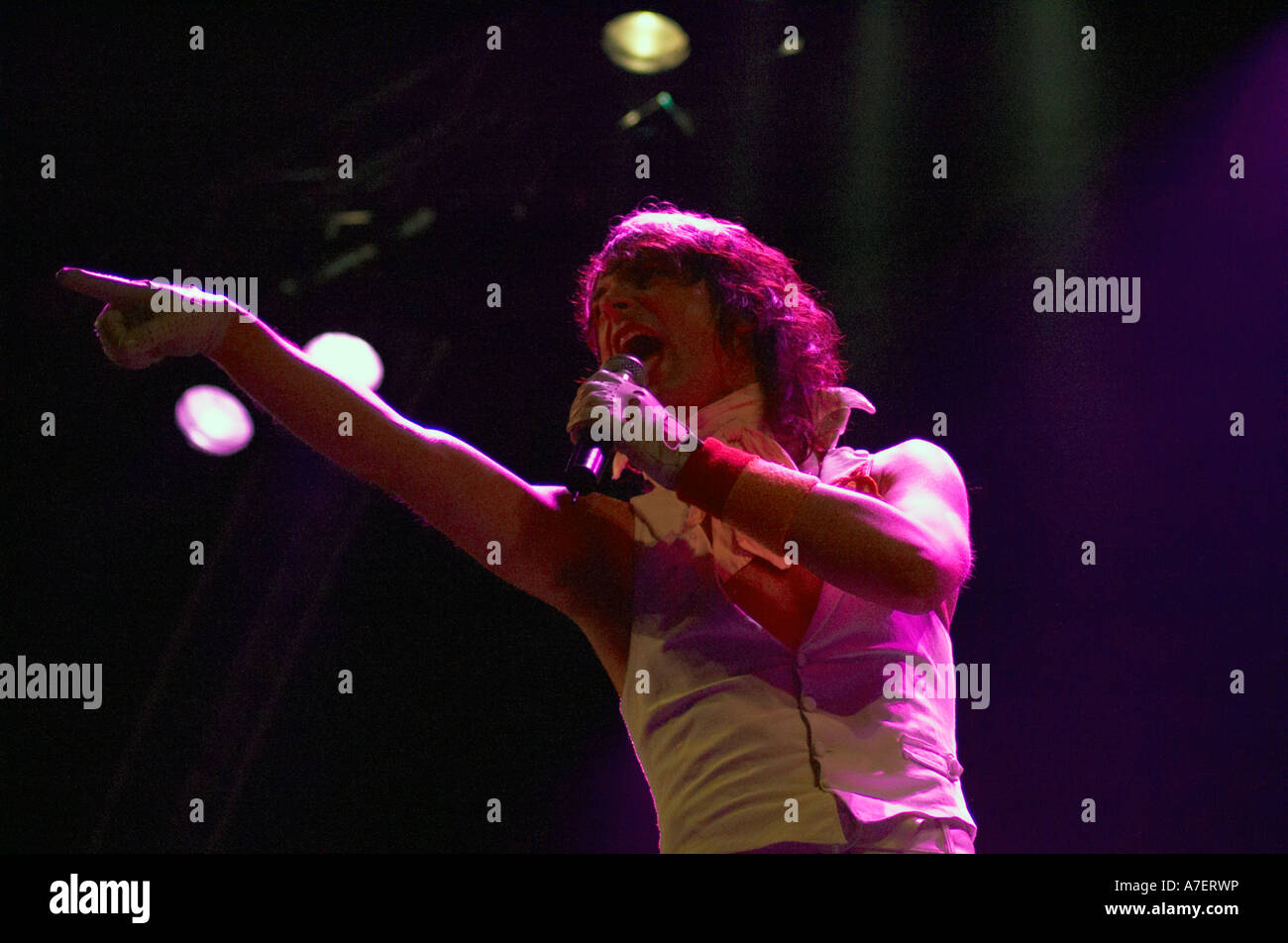 Ola Salo in The Ark Svedala Rock 2005 Stock Photo - Alamy