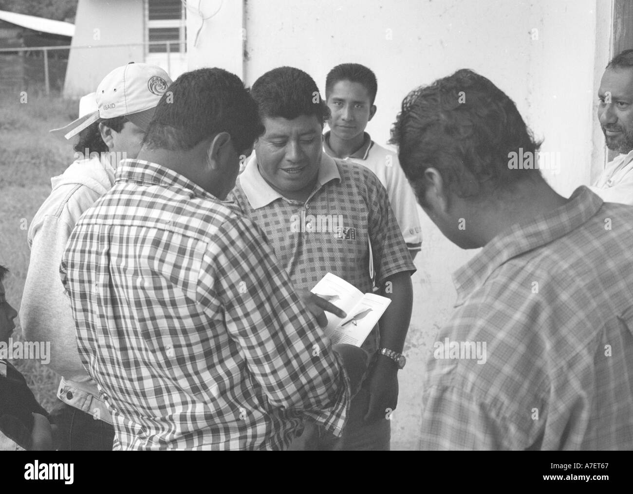 Mexico chiapas lacandon jungle tzeltal Black and White Stock Photos ...