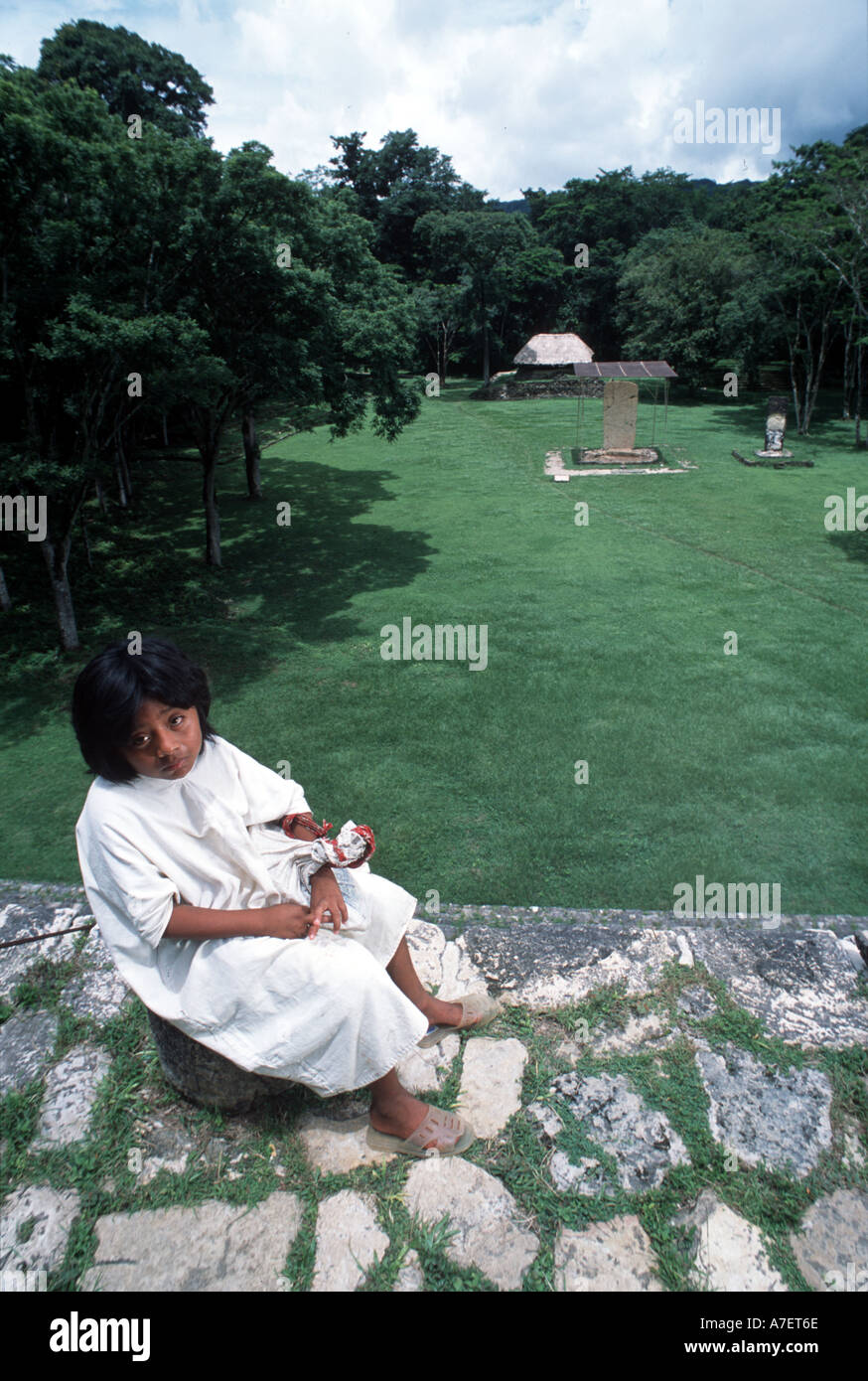 Mexico, Chiapas, Bonampak, Selva Lacandona, North America. Lacandon ...