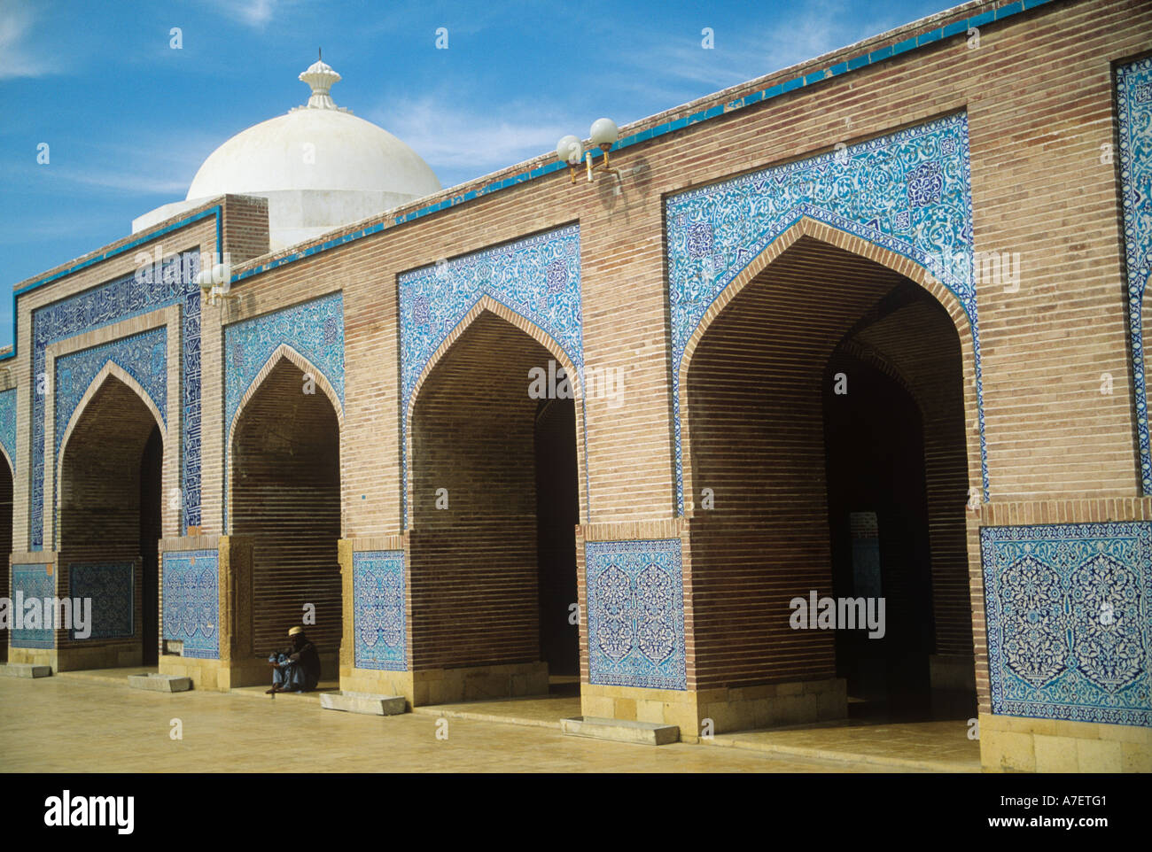 View of the Shah Jehan Thatta Mosque in Sindh Pakistan 1647-49 Stock ...