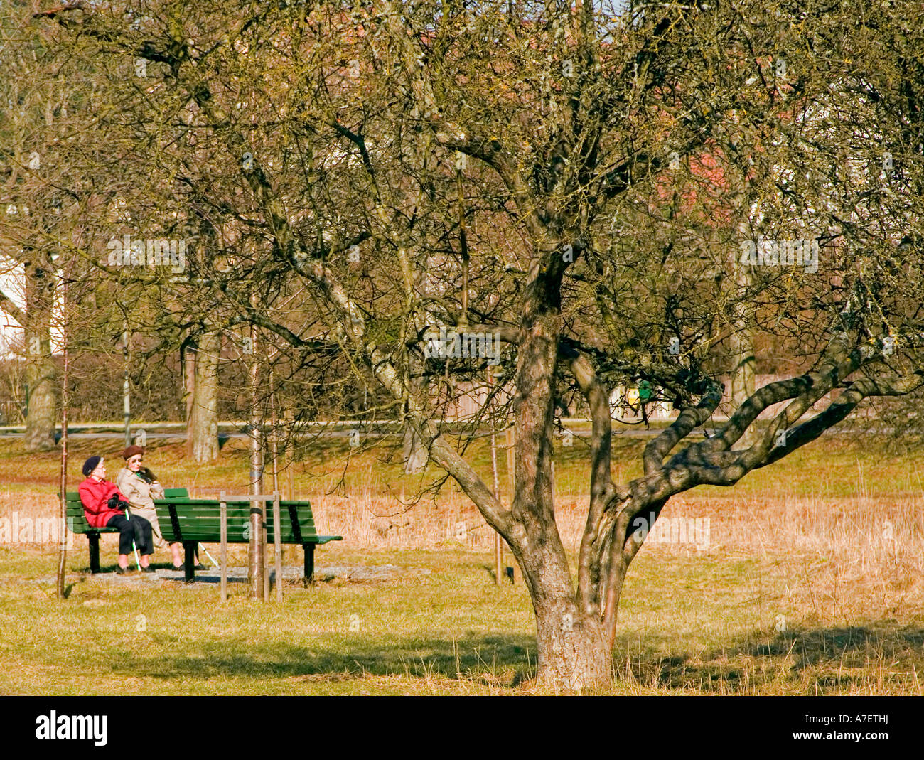 Taking a break Stock Photo - Alamy