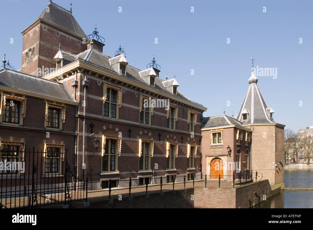 Binnenhof Dutch Parliament baroque building Den Haag The Hague Holland ...