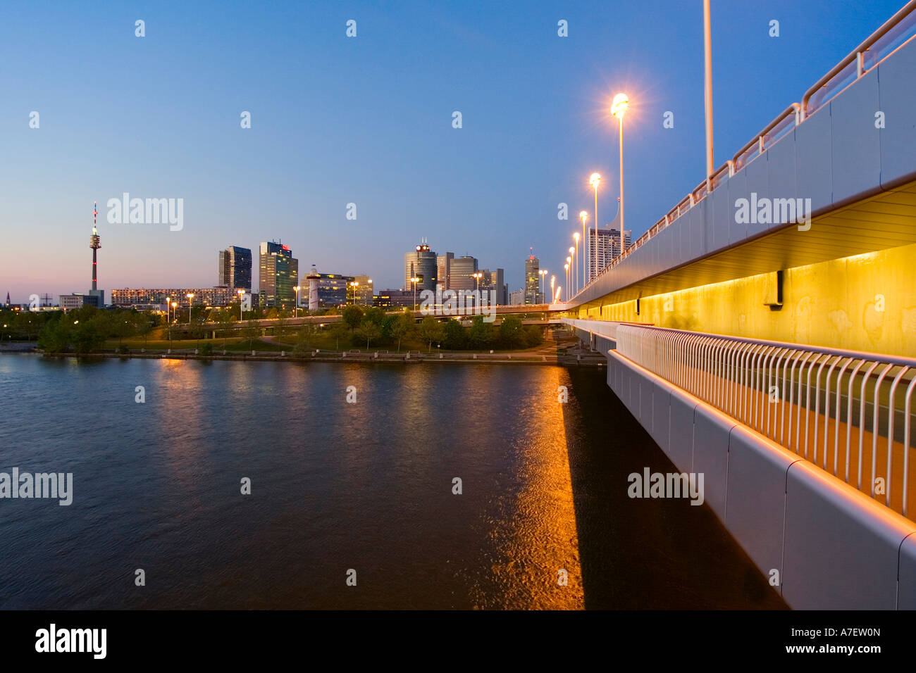 Skyline of Vienna, Austria Stock Photo - Alamy