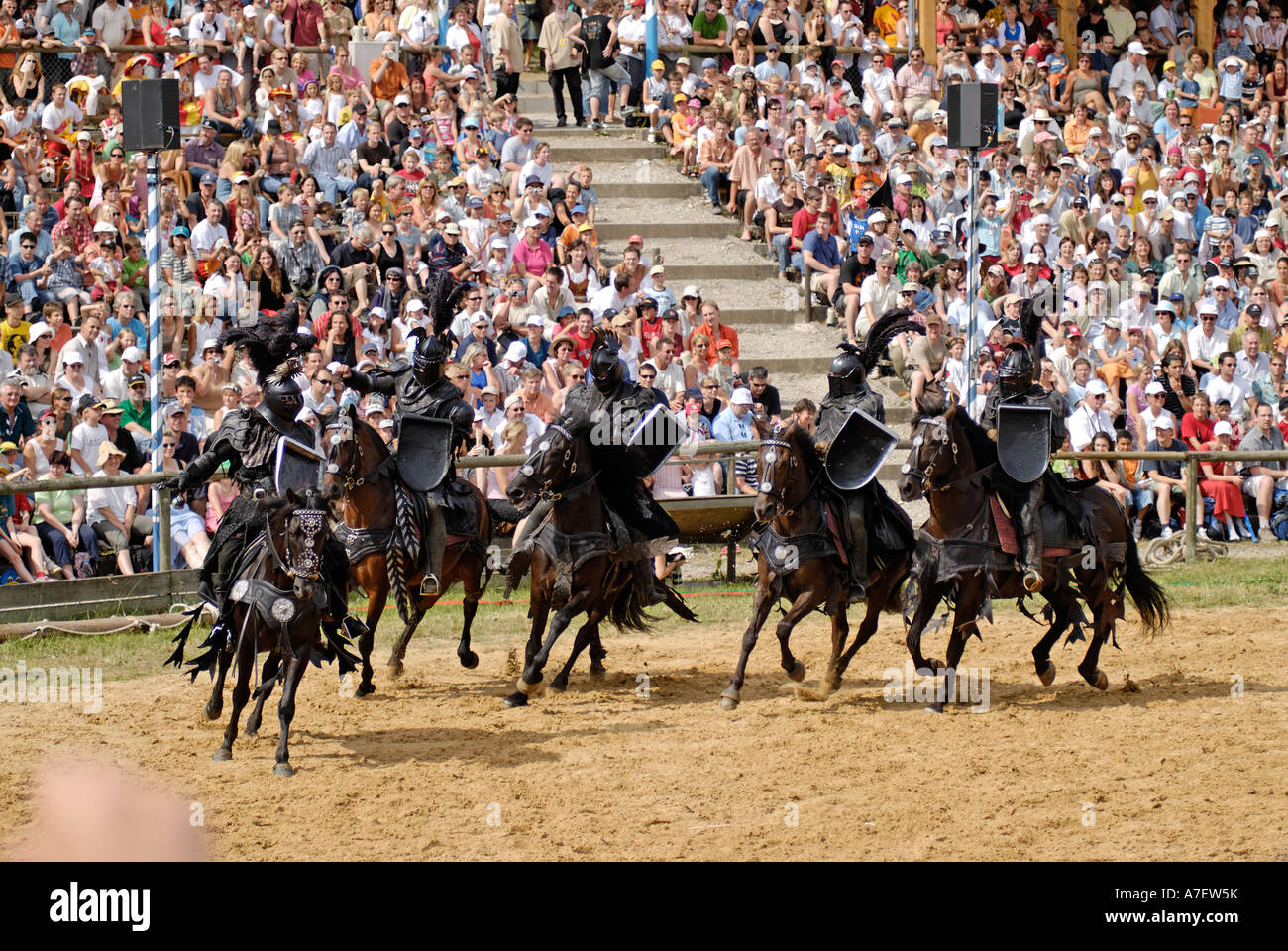 Kaltenberger Ritterspiele tournament of knights at Kaltenberg castle ...