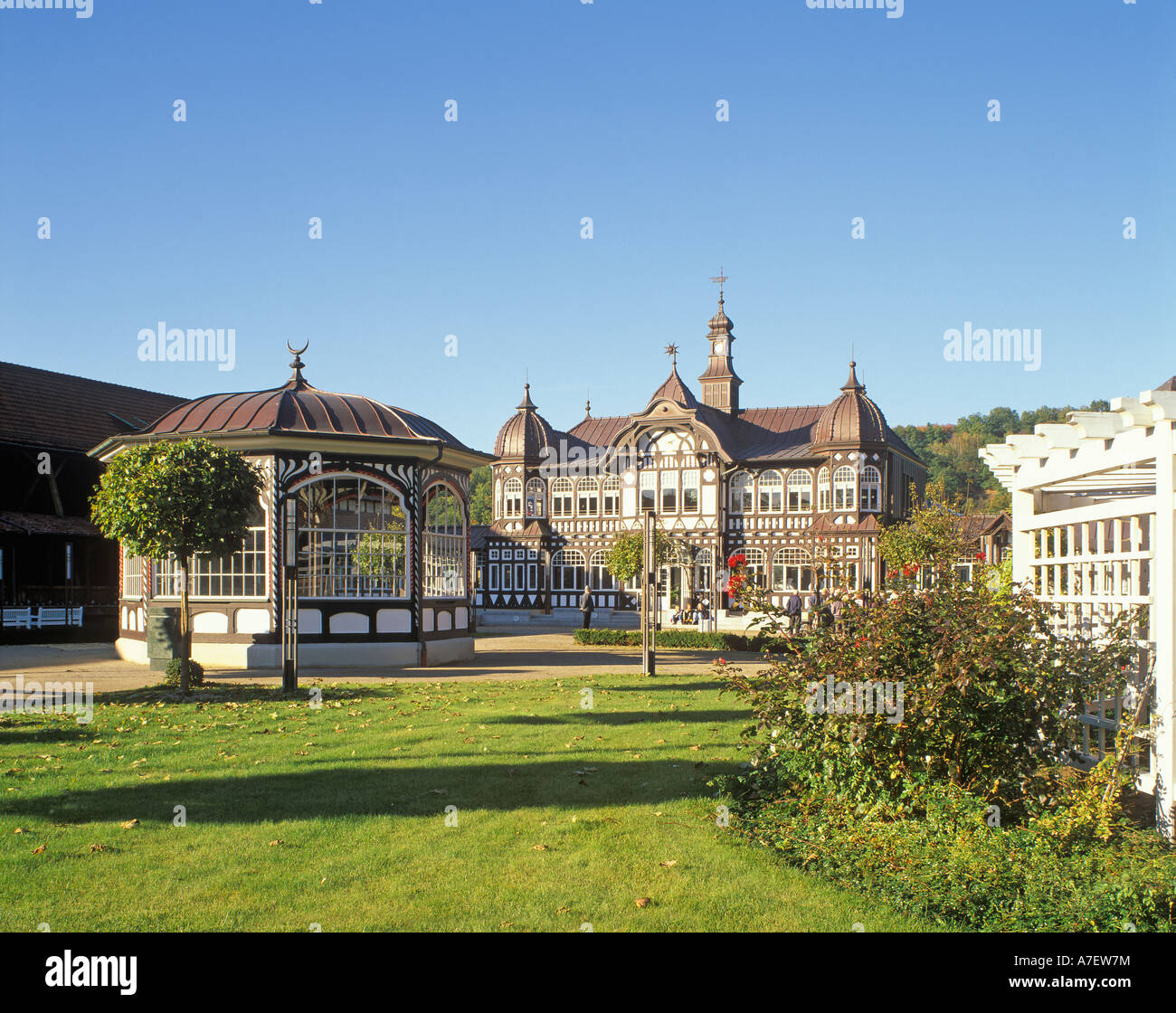 Bad Salzungen castle Thuringia Germany Stock Photo - Alamy