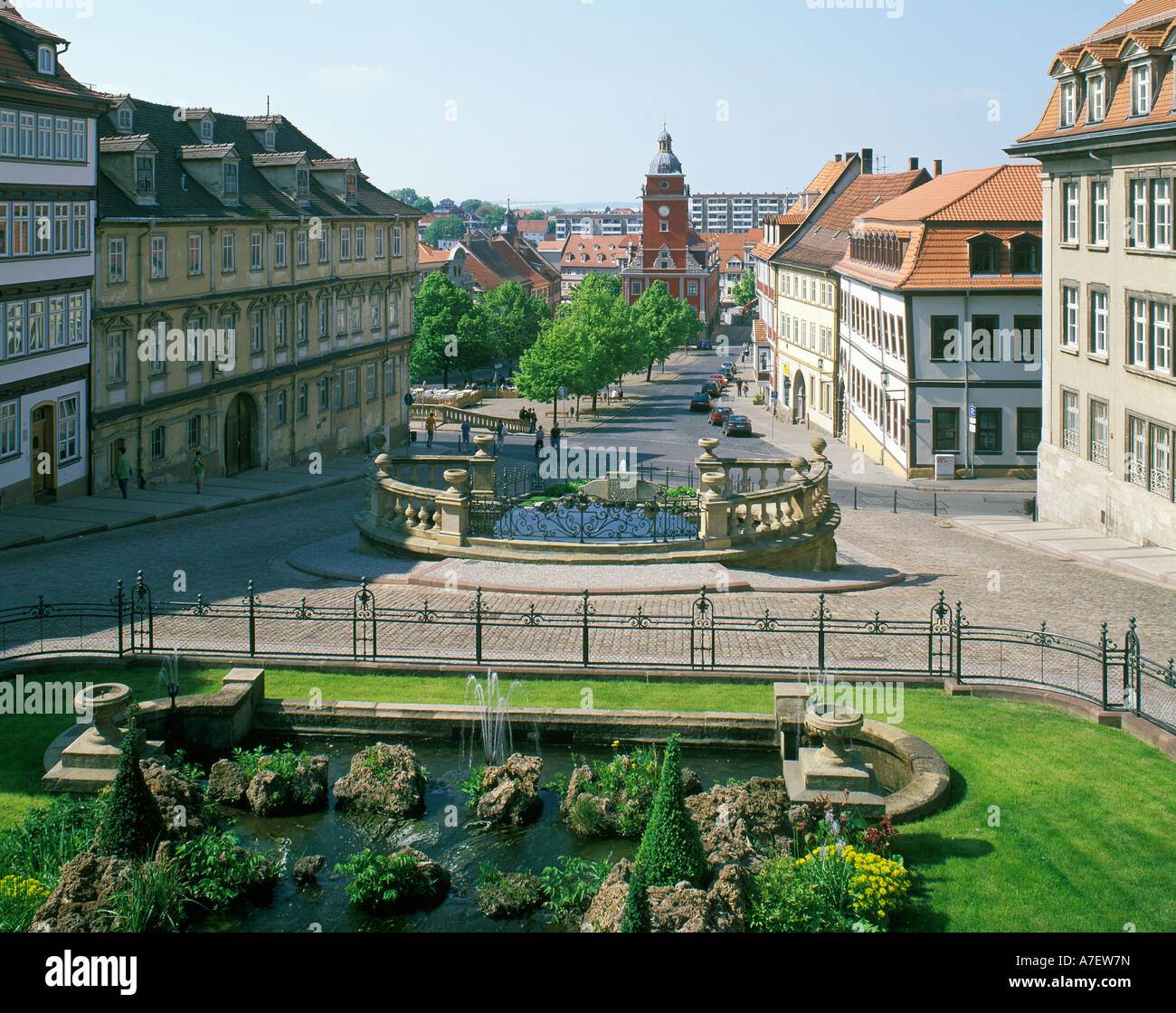Gotha Thuringia Germany Stock Photo - Alamy