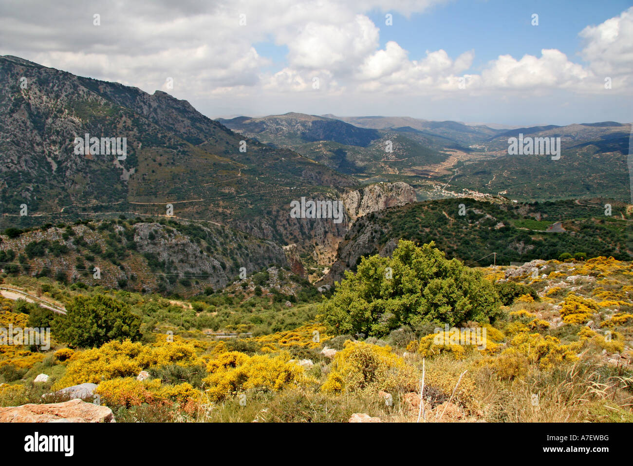 Kreta panorama berge hi-res stock photography and images - Alamy