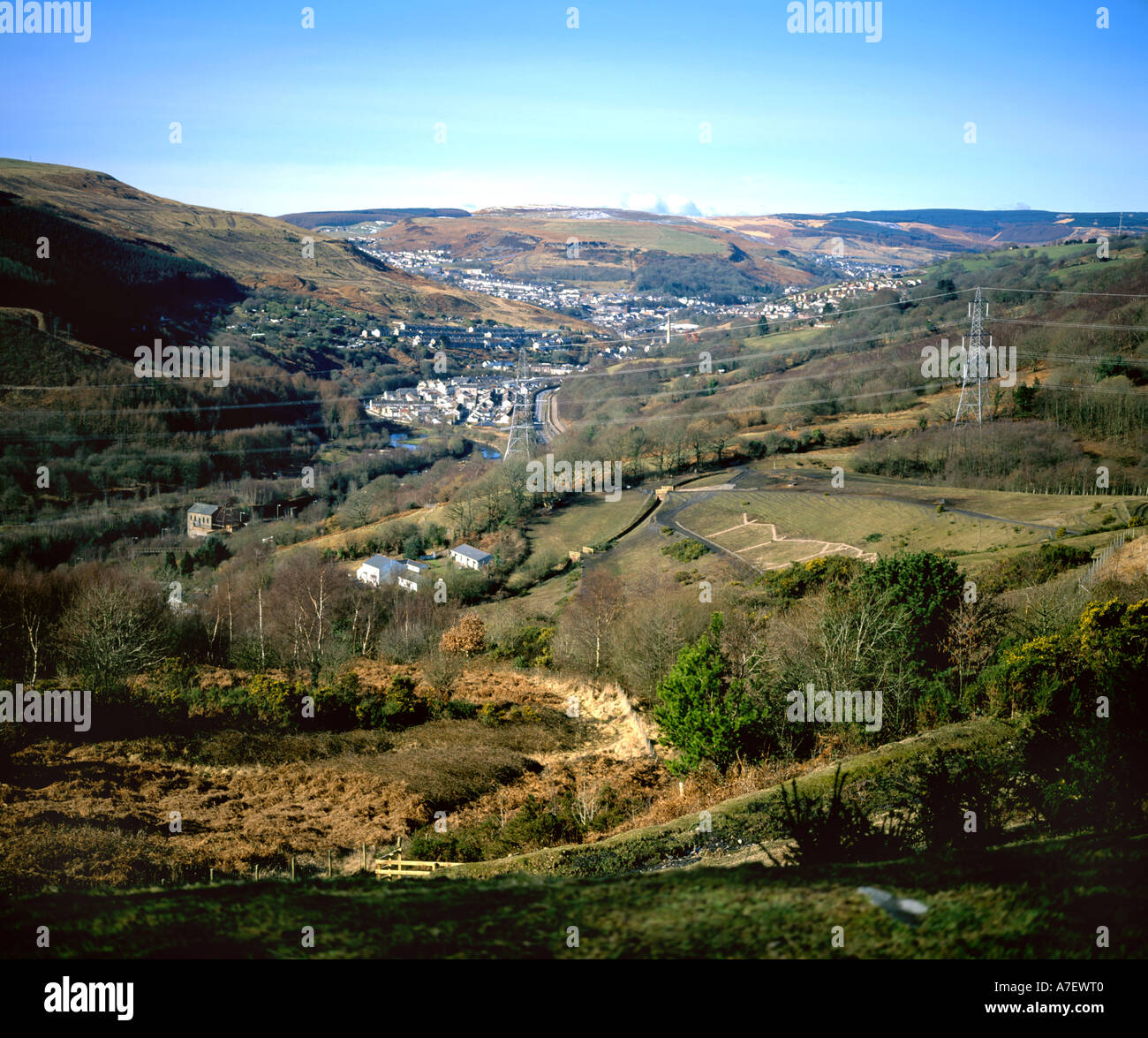 Valley lines south wales hi-res stock photography and images - Alamy
