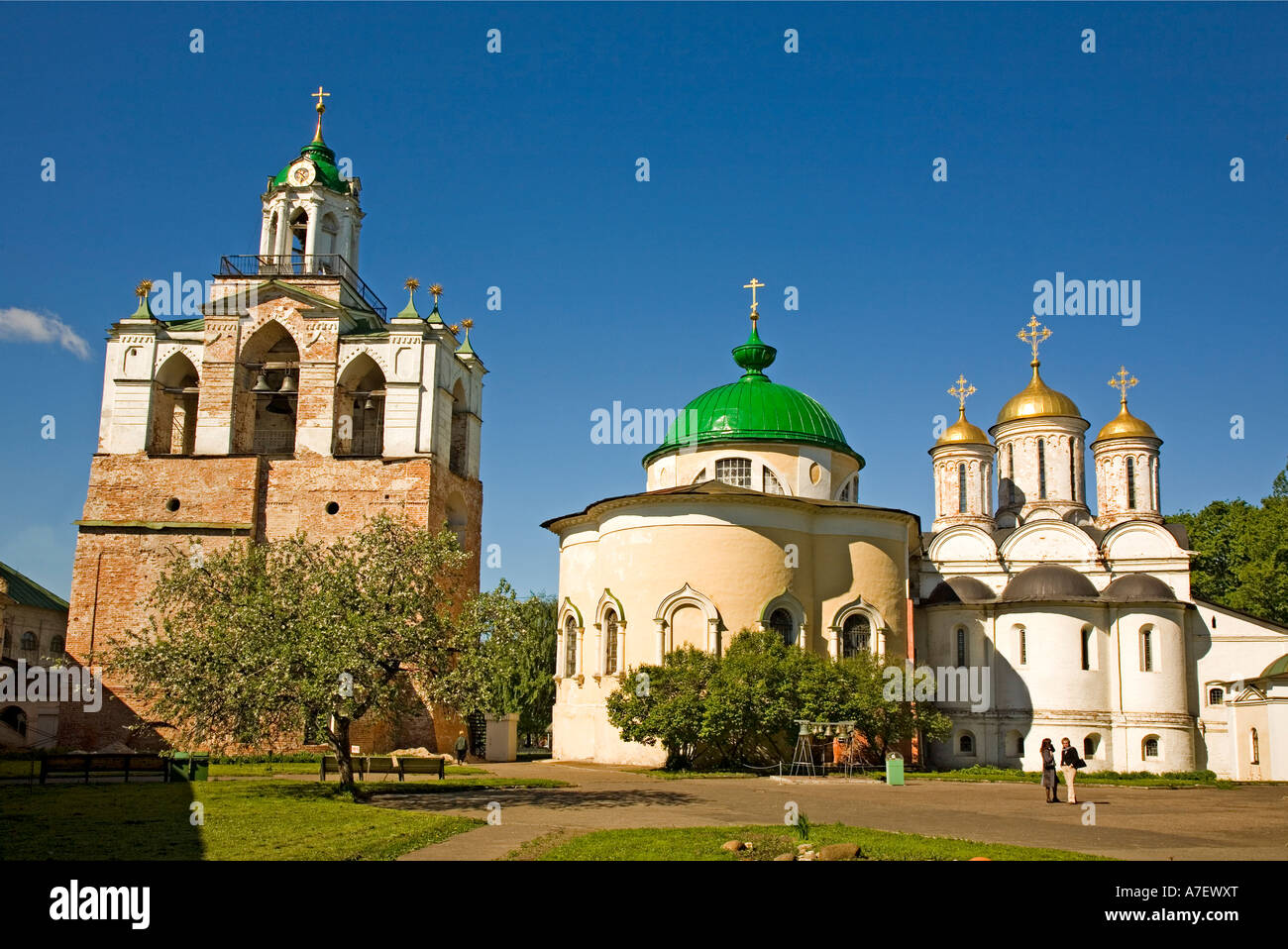 Transfiguration of the Saviour monastery, Yaroslavl, Russia Stock Photo ...