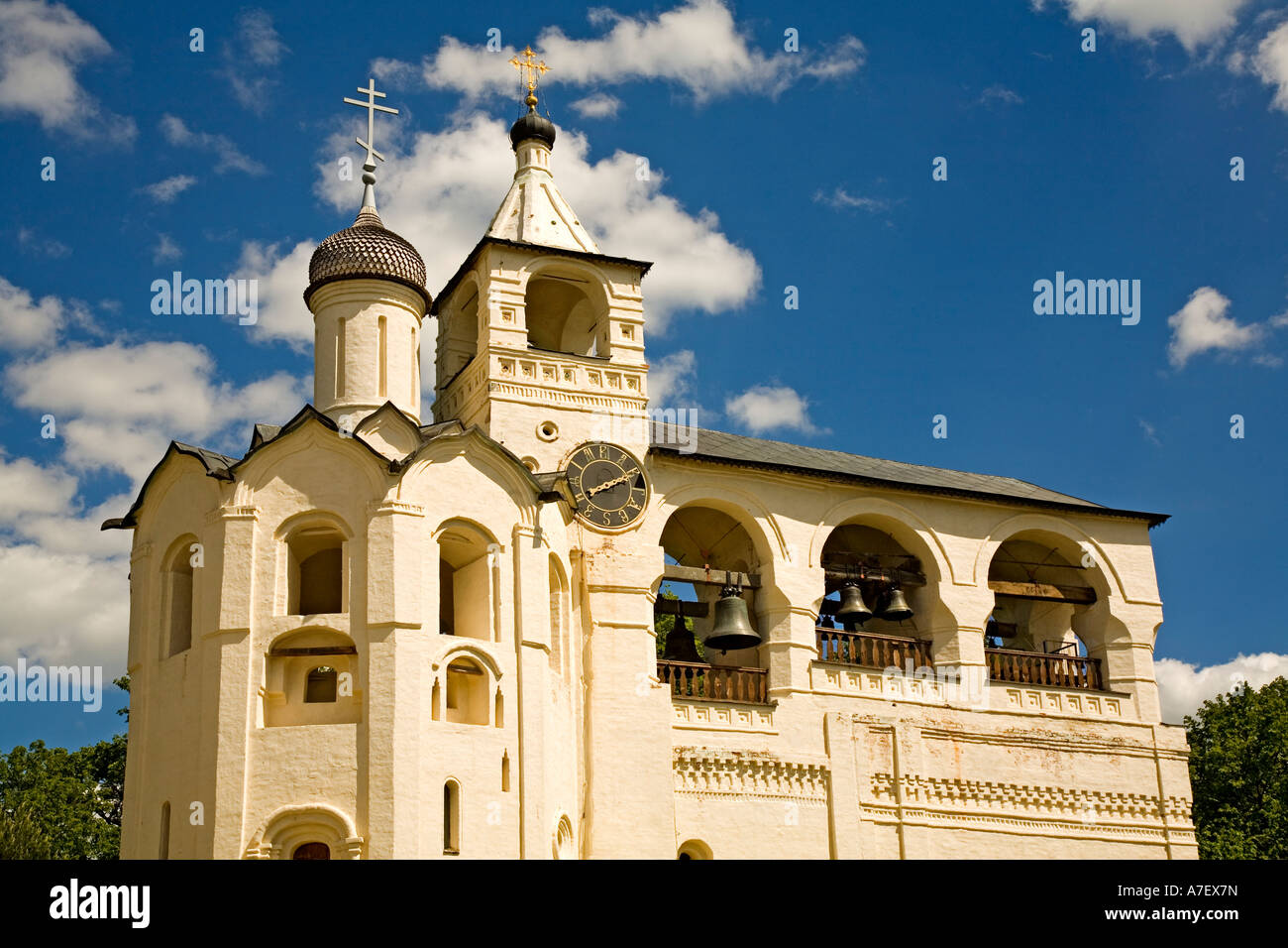 Bell tower, Transfiguration Cathedral, Saviour Monastery of St ...