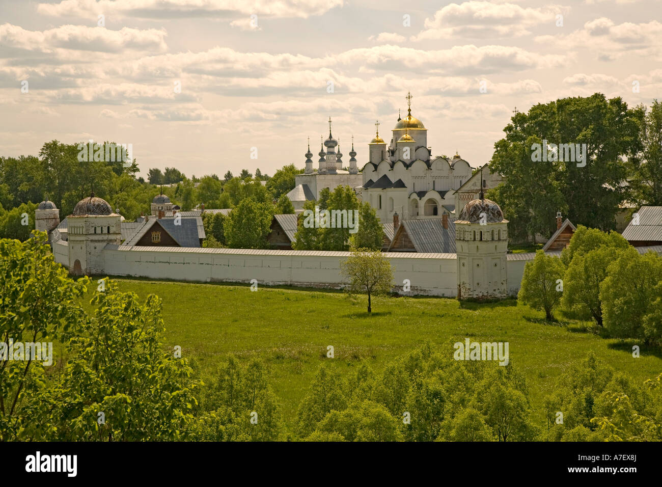 Saint Mary's monastery, Suzdal, Russia Stock Photo - Alamy