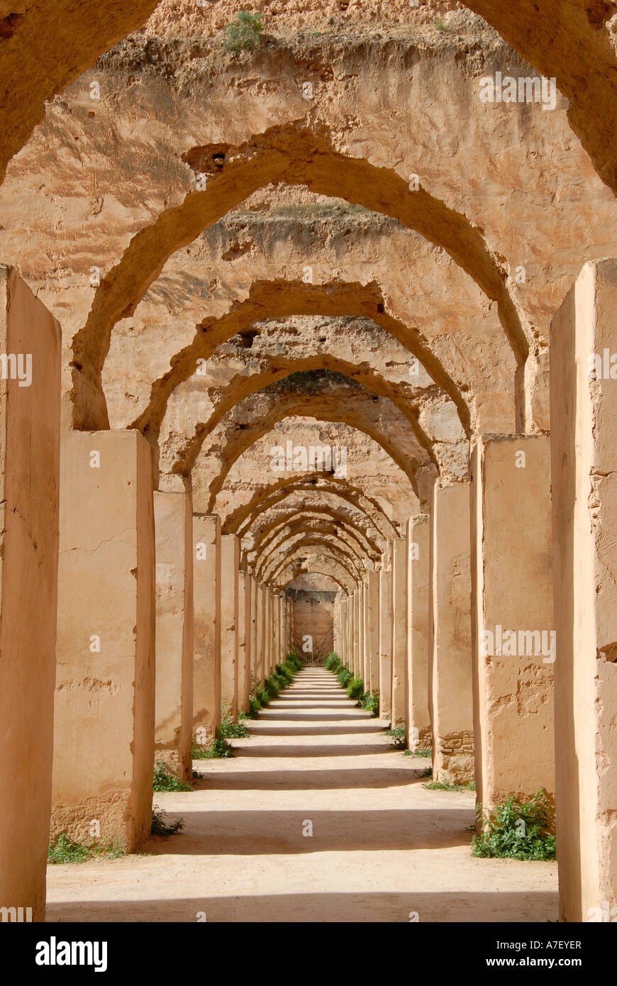 Endless arches one after another ancient granaries and stables Heri es ...