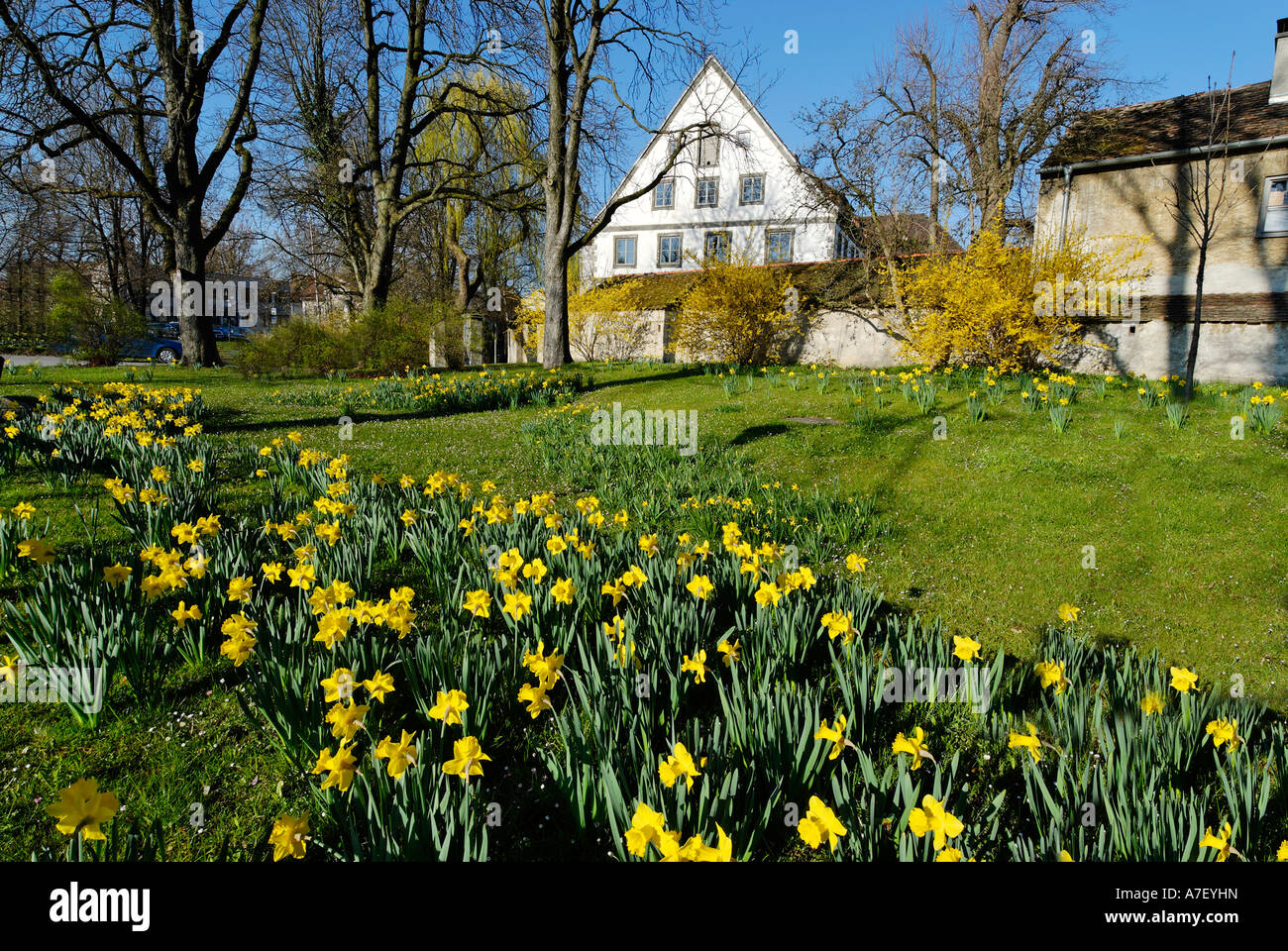 Former castle Weilheim Upper Bavaria Germany Stock Photo - Alamy