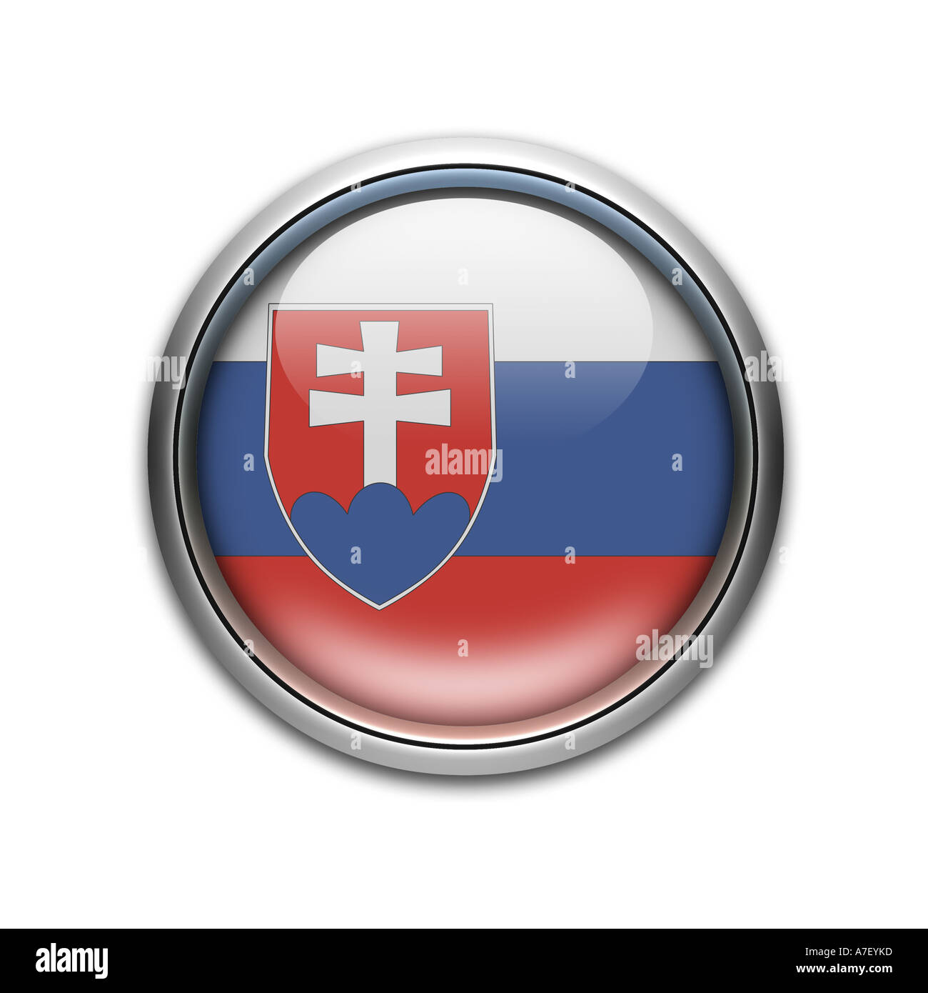 Slovakia flag Cut Out Stock Images & Pictures - Alamy