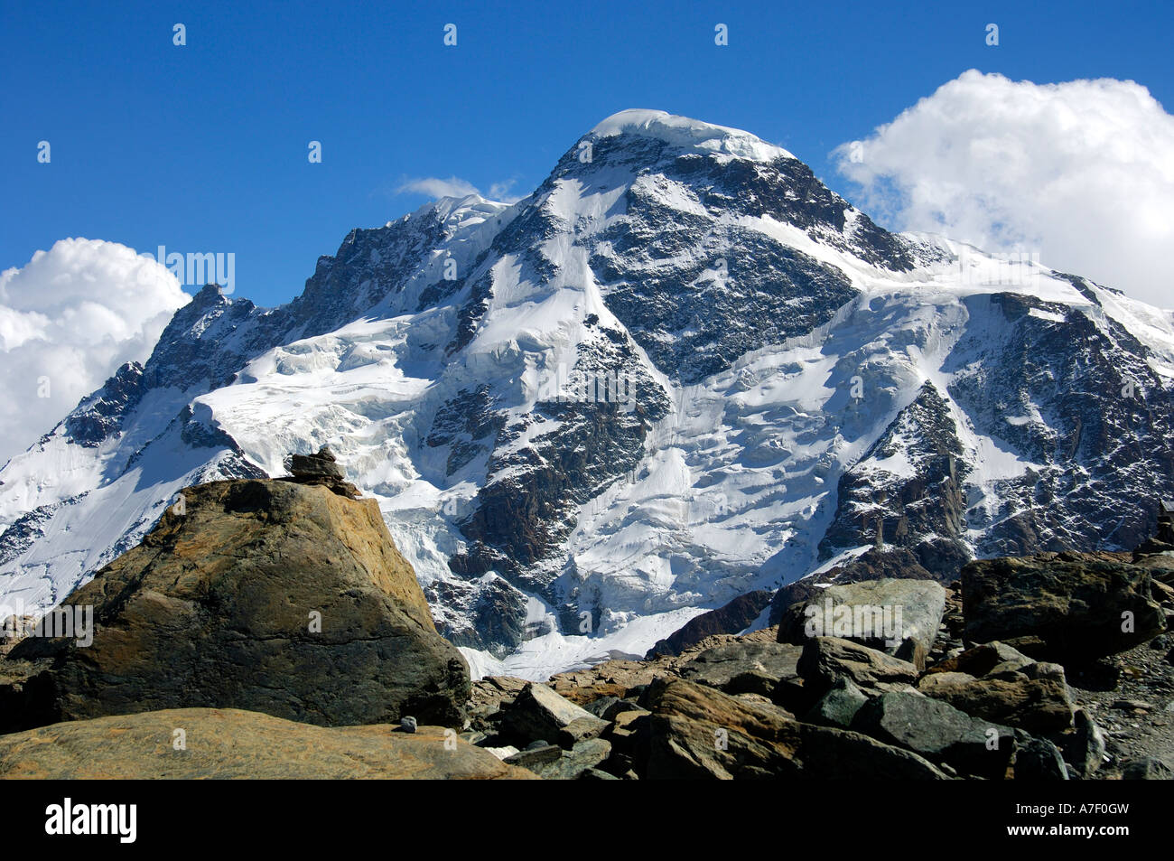 Breithorn trekking hi-res stock photography and images - Alamy