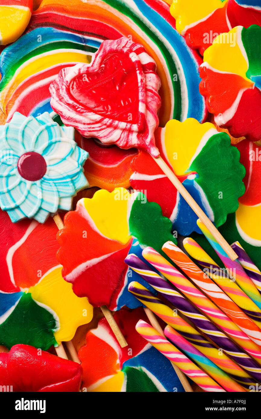 Suckers candy food desert vertical hi-res stock photography and images ...