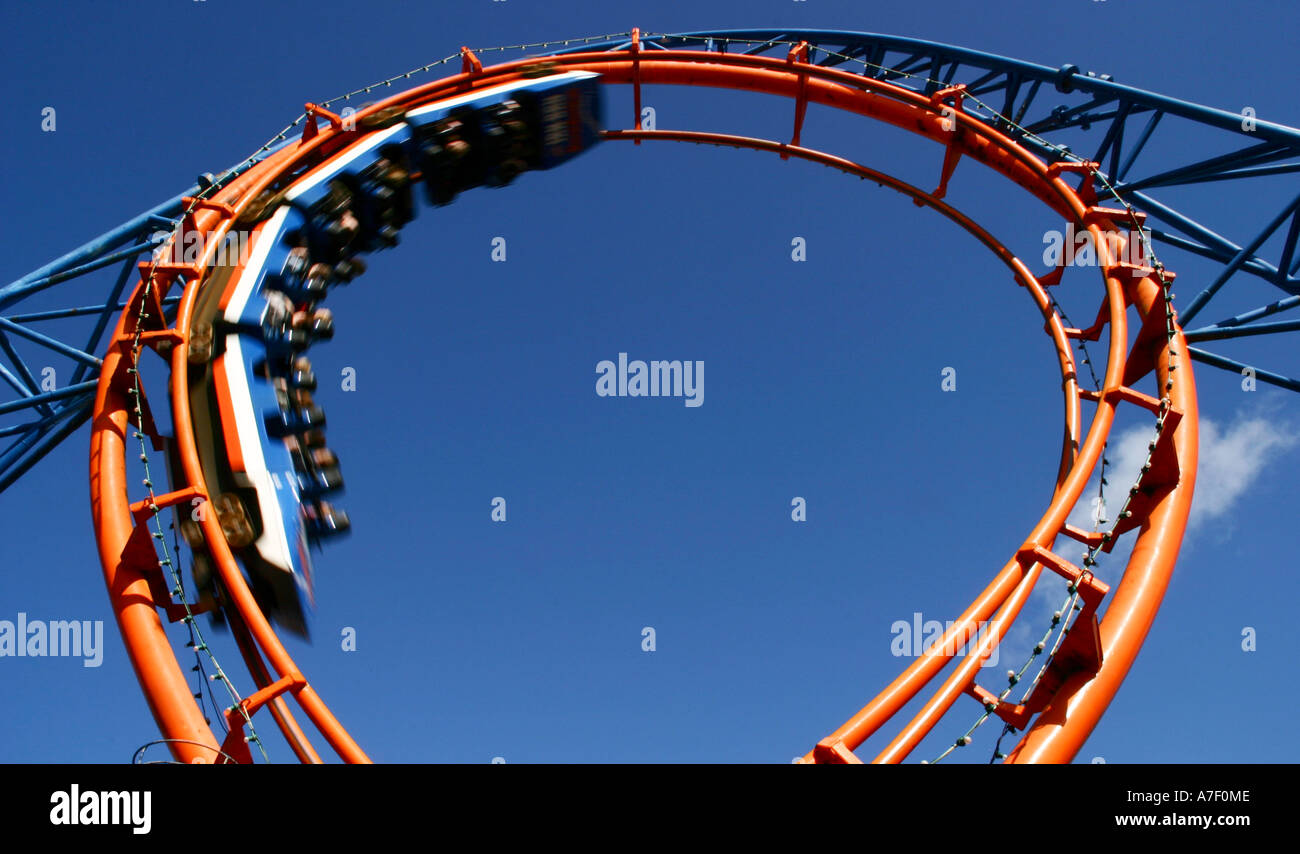Blackpool revolution roller coaster hi-res stock photography and images ...