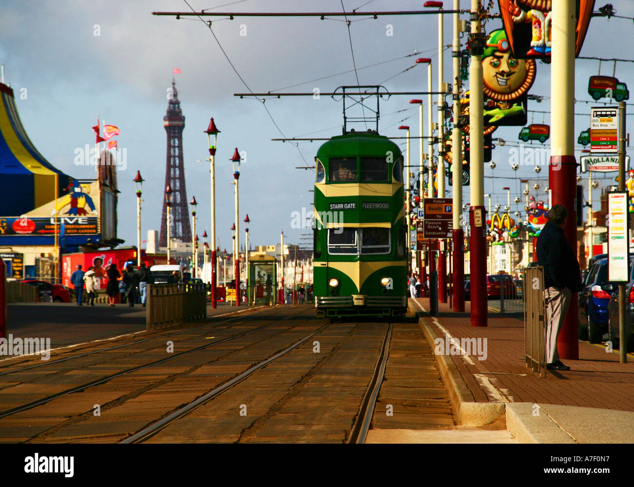 Electric Blackpool Tram High Resolution Stock Photography and Images ...