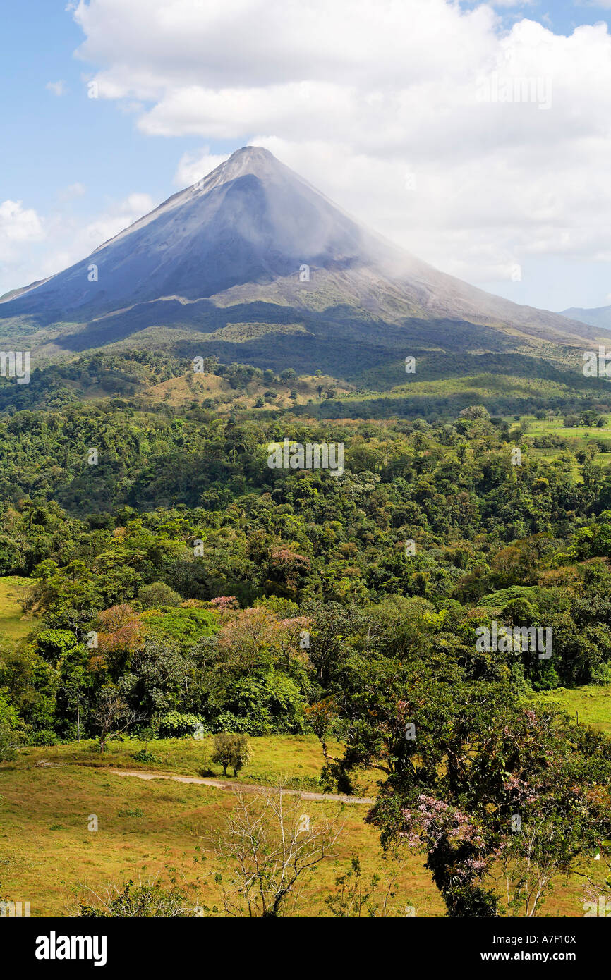 Active volcano Arenal near Fortuna, Costa Rica Stock Photo - Alamy