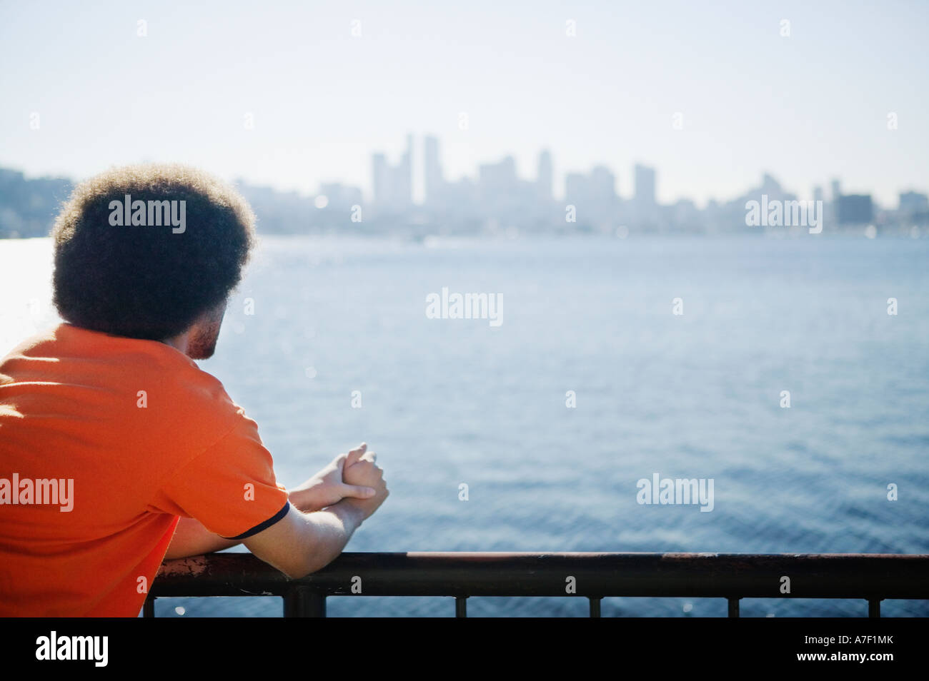 Person looking over america west hi-res stock photography and images ...