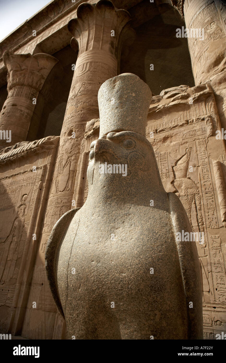 Temple of Horus Edfu Egypt Stock Photo - Alamy