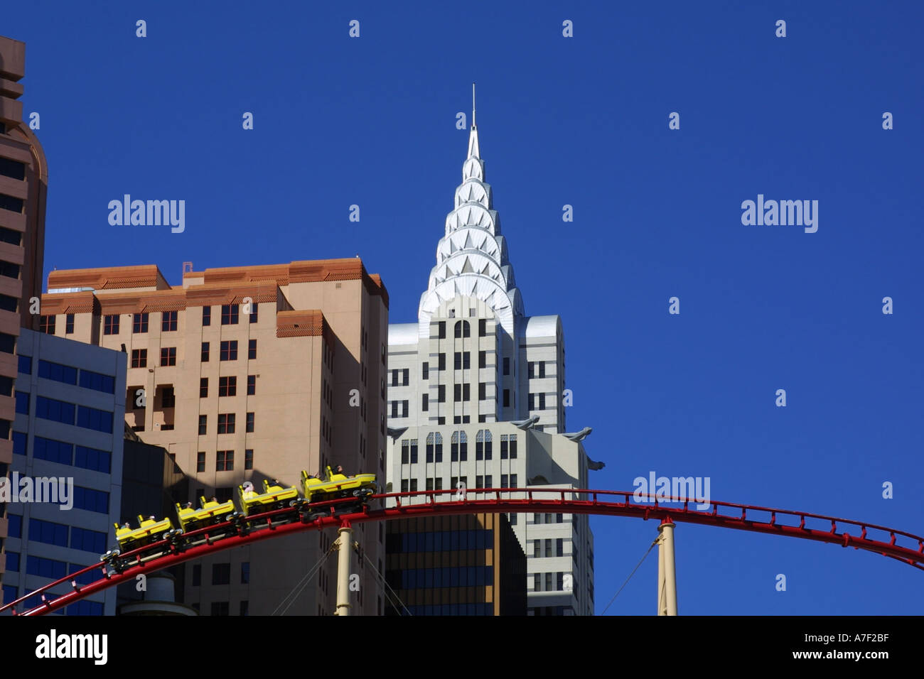 Manhattan express roller coaster new hi-res stock photography and ...