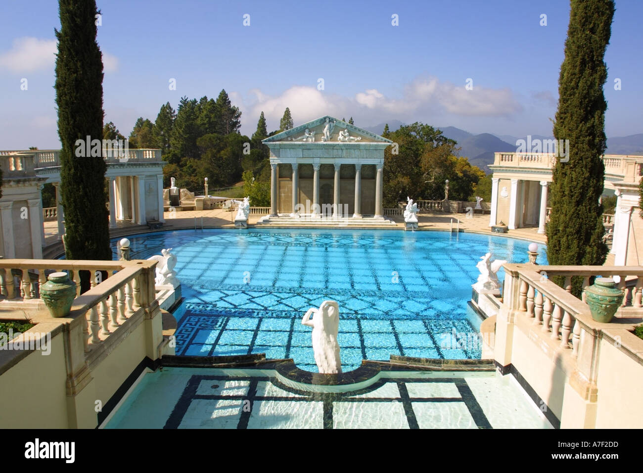 Neptune pool at hearst castle hi-res stock photography and images - Alamy