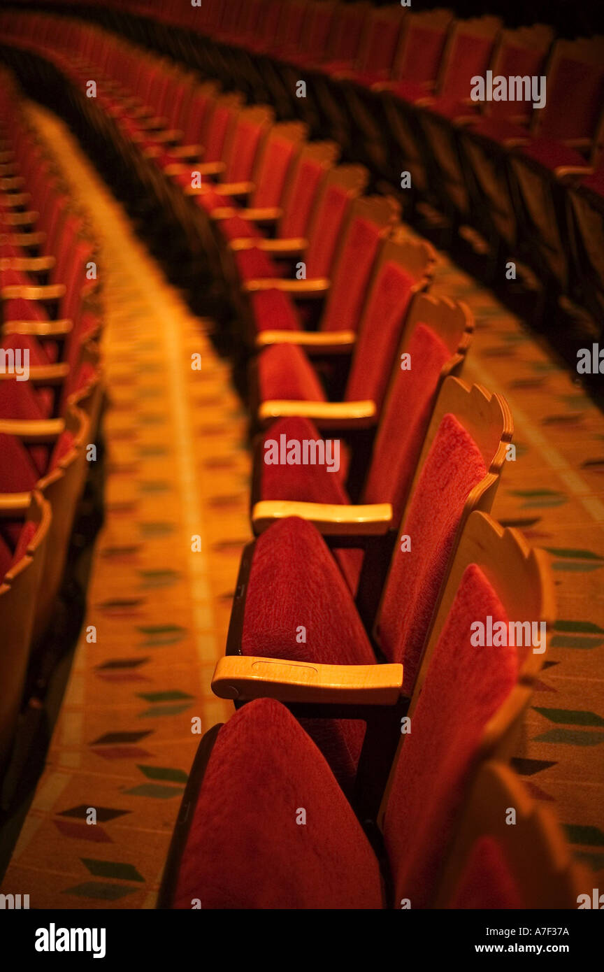 Theater seats KiMo Theater circa 1927 Pueblo Deco Picture Palace ...
