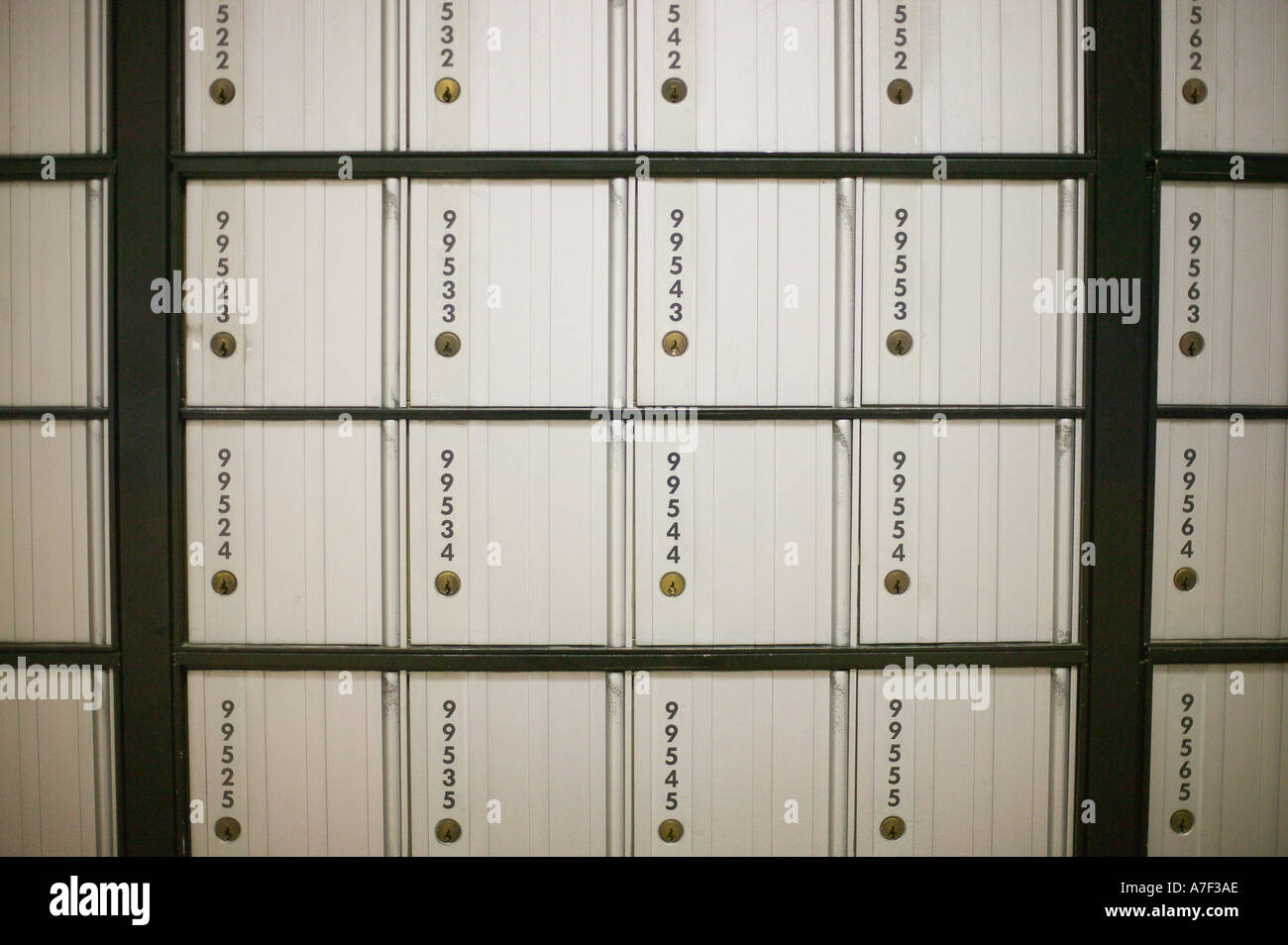 Post office mail boxes hi-res stock photography and images - Alamy