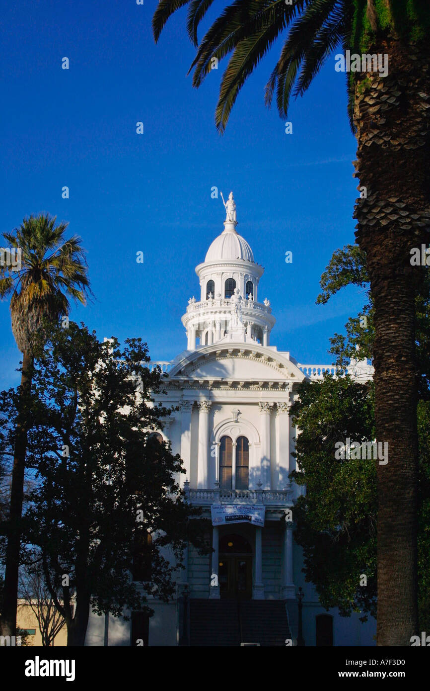 Merced County California County Courthouse built 1875 Stock Photo - Alamy