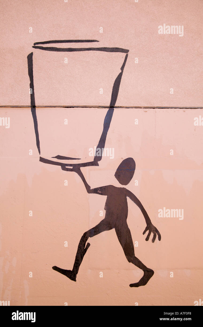 Wall stick figure hi-res stock photography and images - Alamy