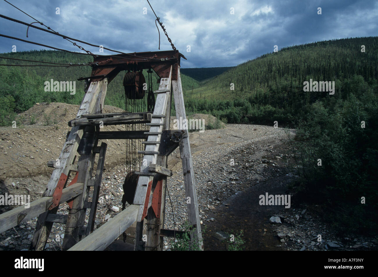 Abandoned dredge alaska dredge hi-res stock photography and images - Alamy