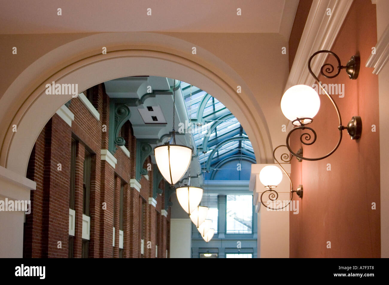 Stock photo of the interior architecture at the prestigious music ...