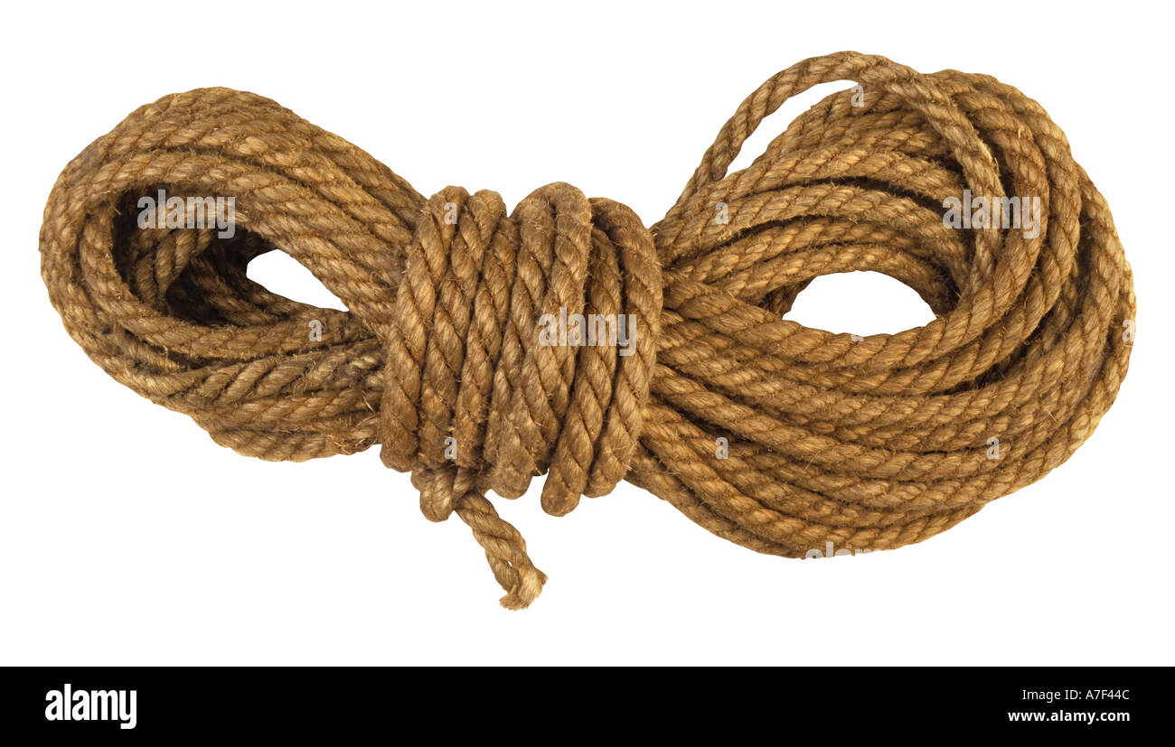 Coiled twine Cut Out Stock Images & Pictures - Alamy