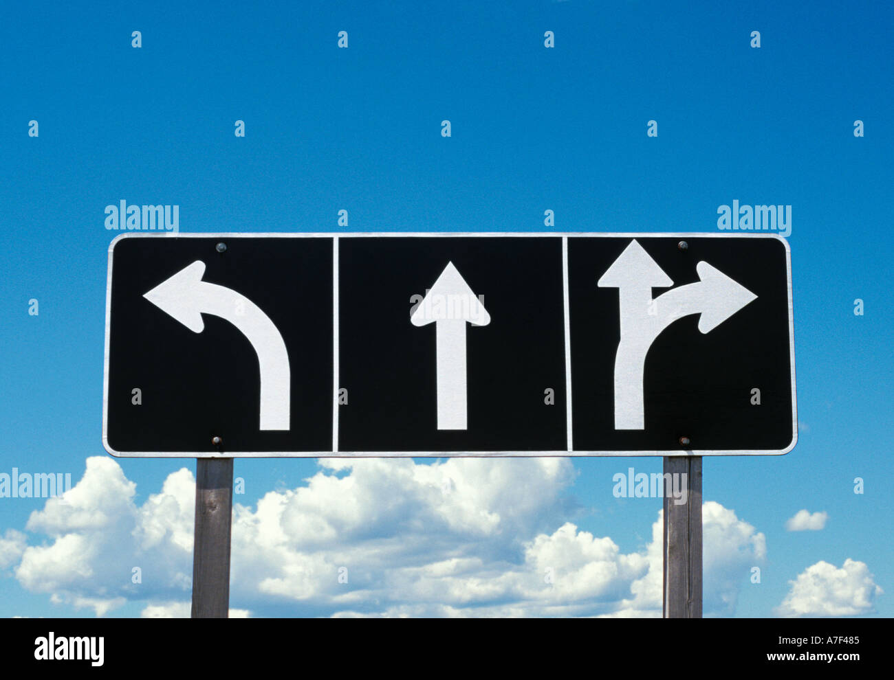 Left turning lanes hi-res stock photography and images - Alamy