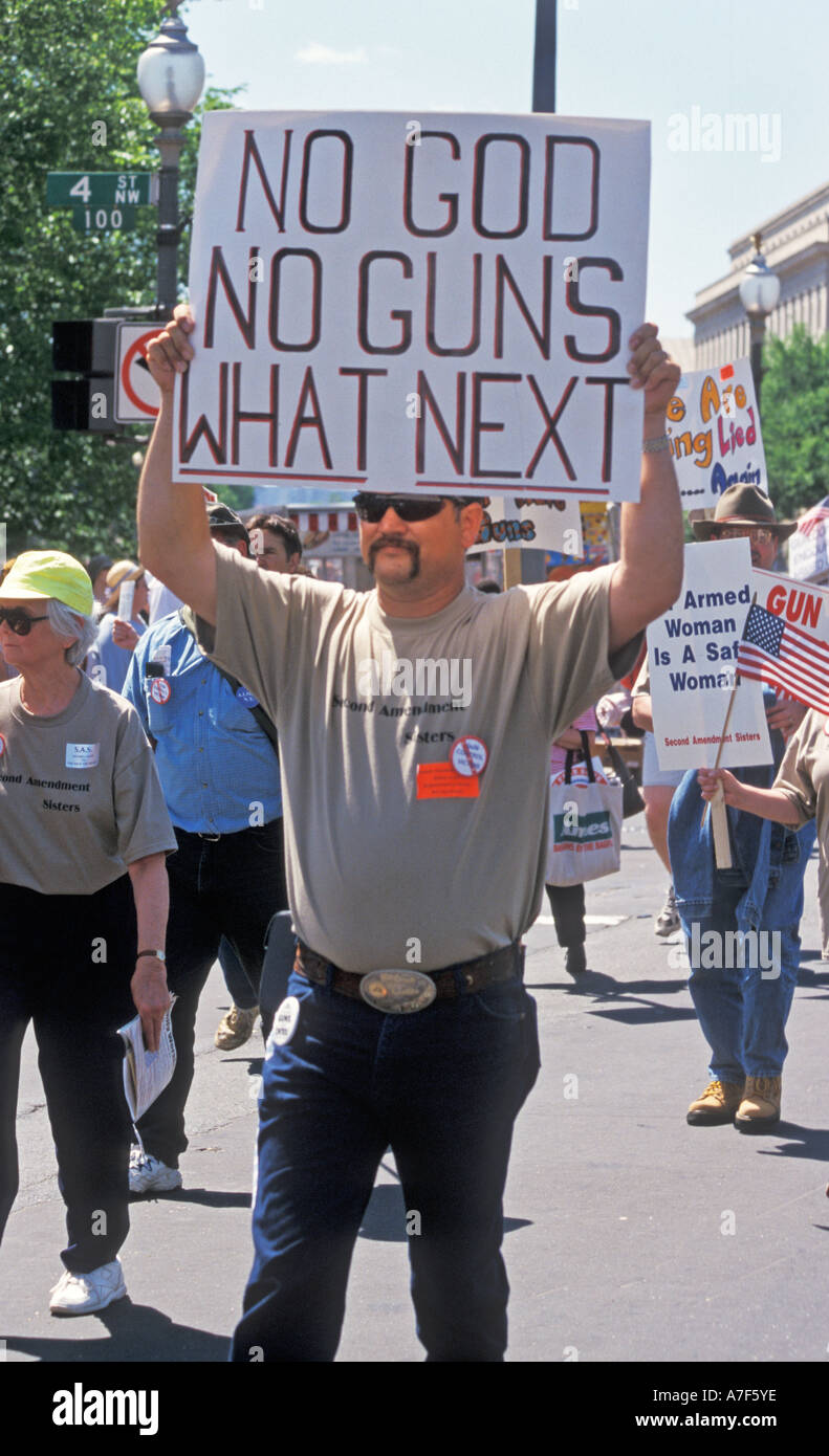 Anti-Gun Control Rally Stock Photo - Alamy