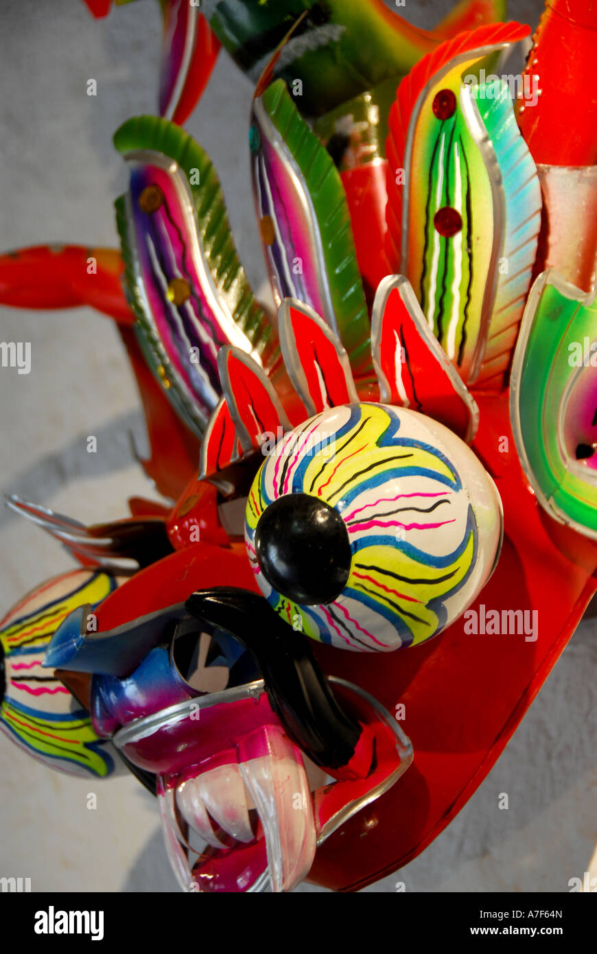 Chile wine country Colchagua Valley carnival mask Stock Photo - Alamy