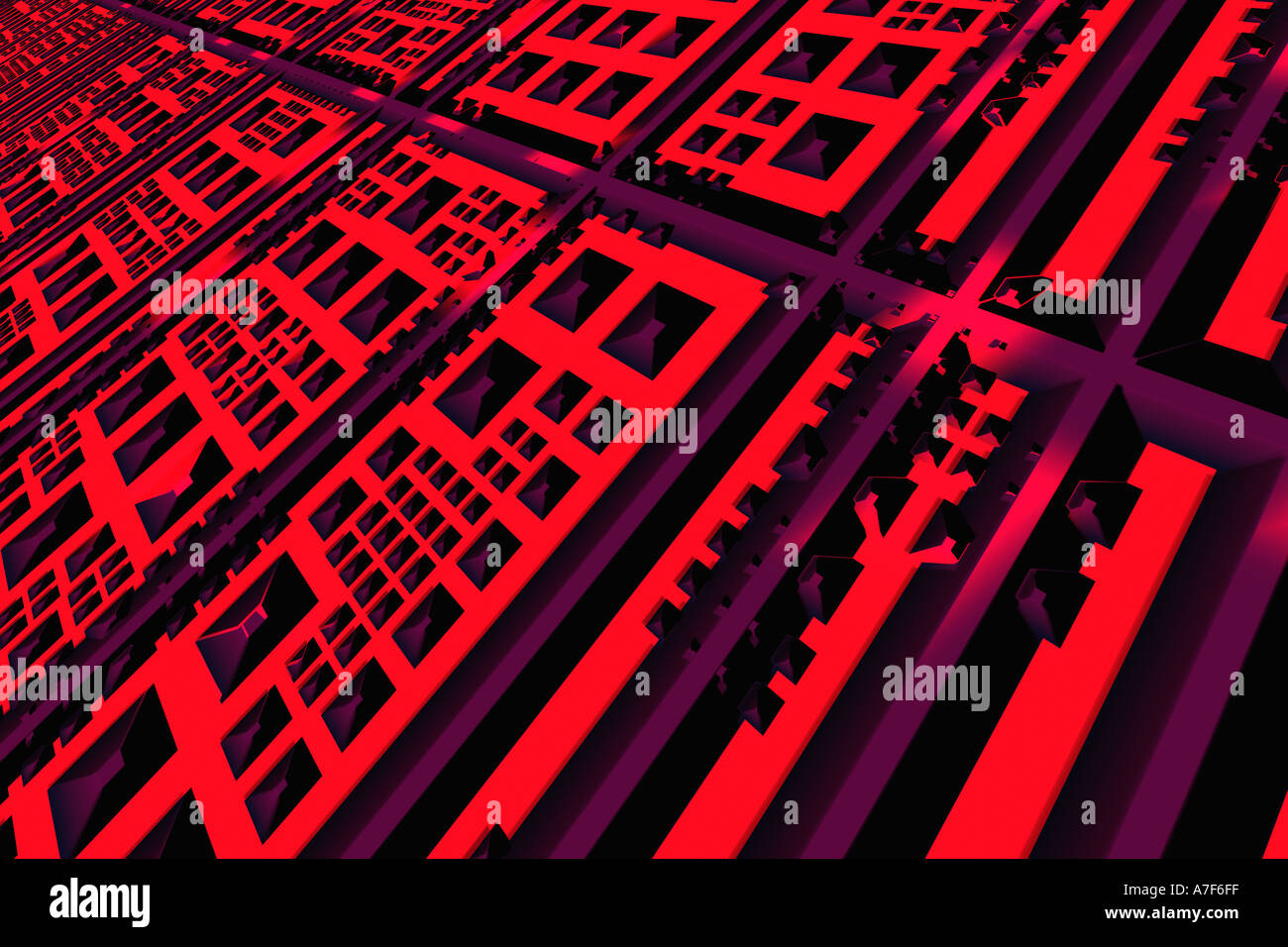 Red grid pattern hi-res stock photography and images - Alamy