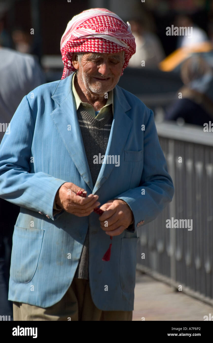 local man Damascus Syria Middle East Stock Photo - Alamy