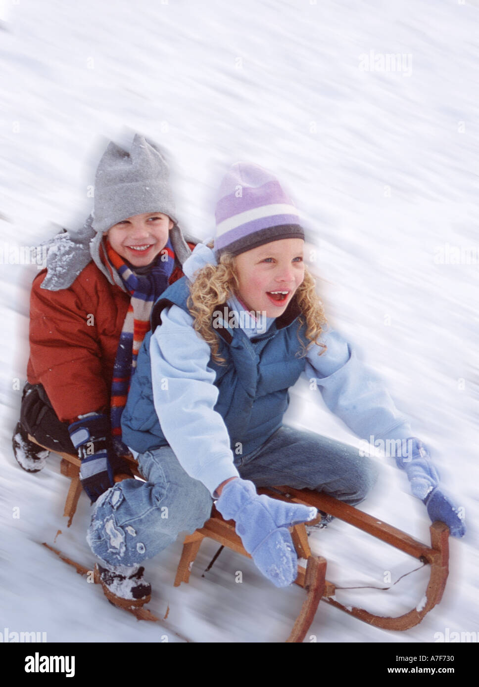 Toboggan race hi-res stock photography and images - Alamy