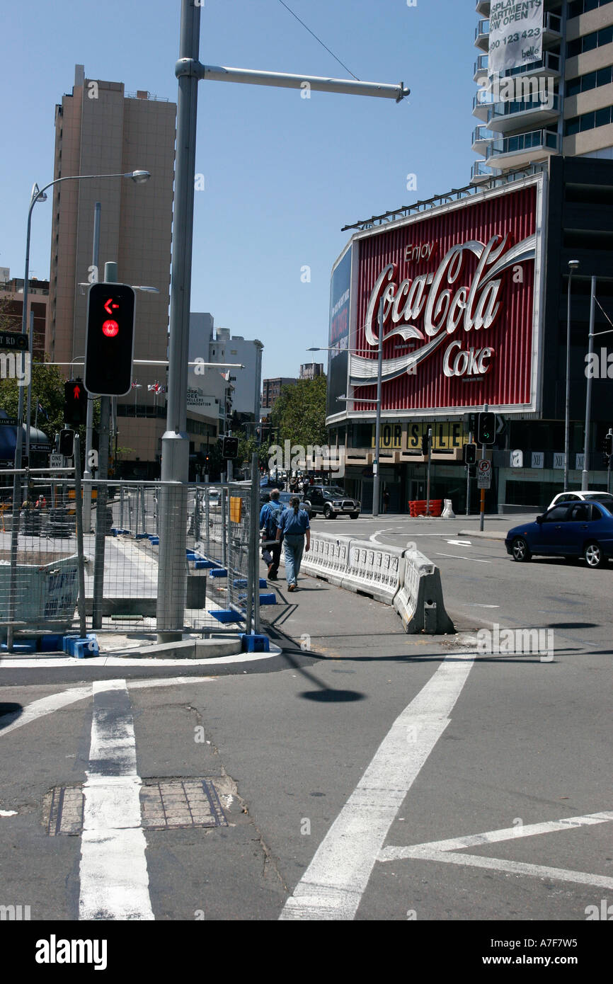 Coca-Cola sign Kings Cross Sydney, New South Wales Australia Stock ...