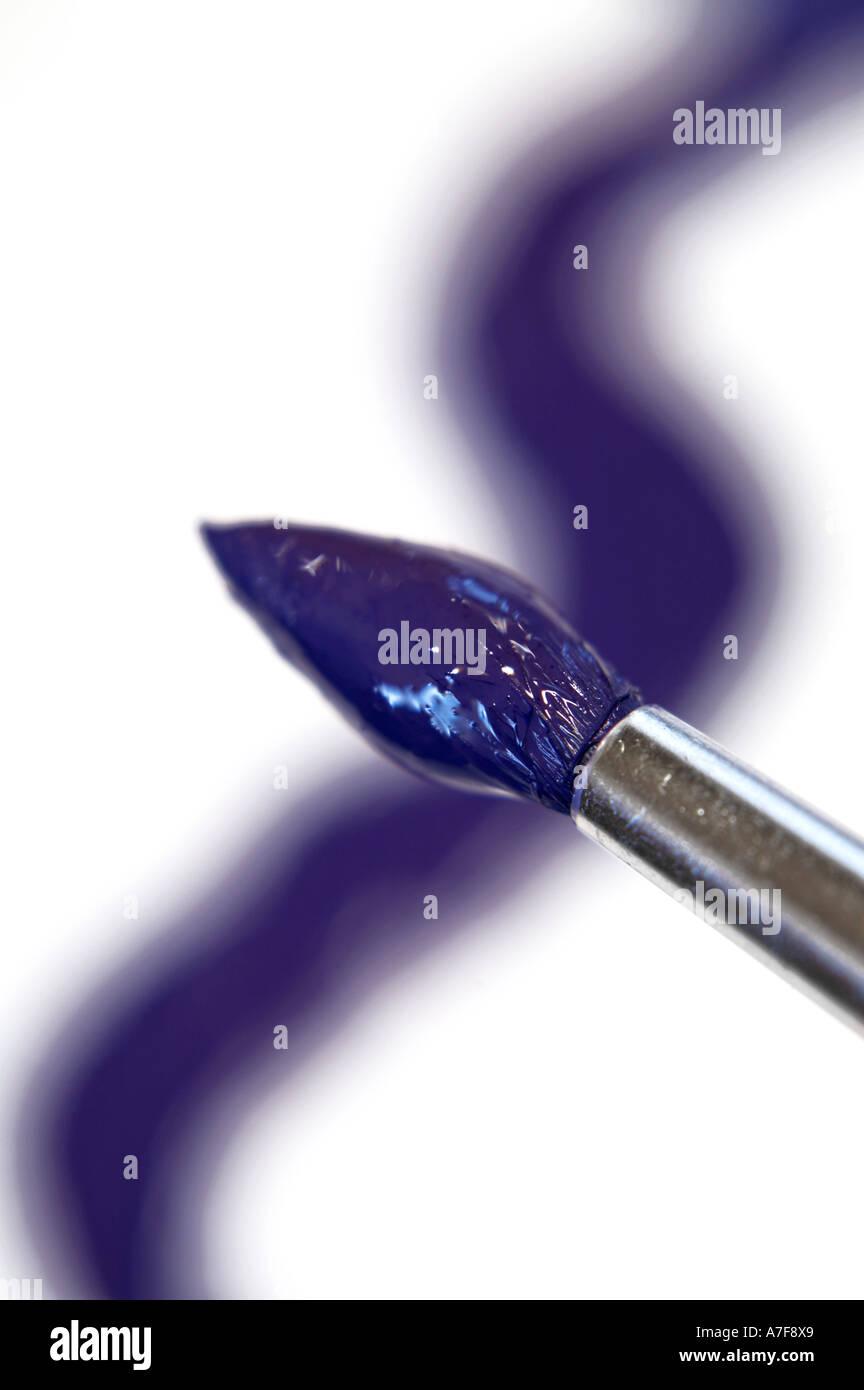 purple paint paintbrush white background simple line stroke white ...