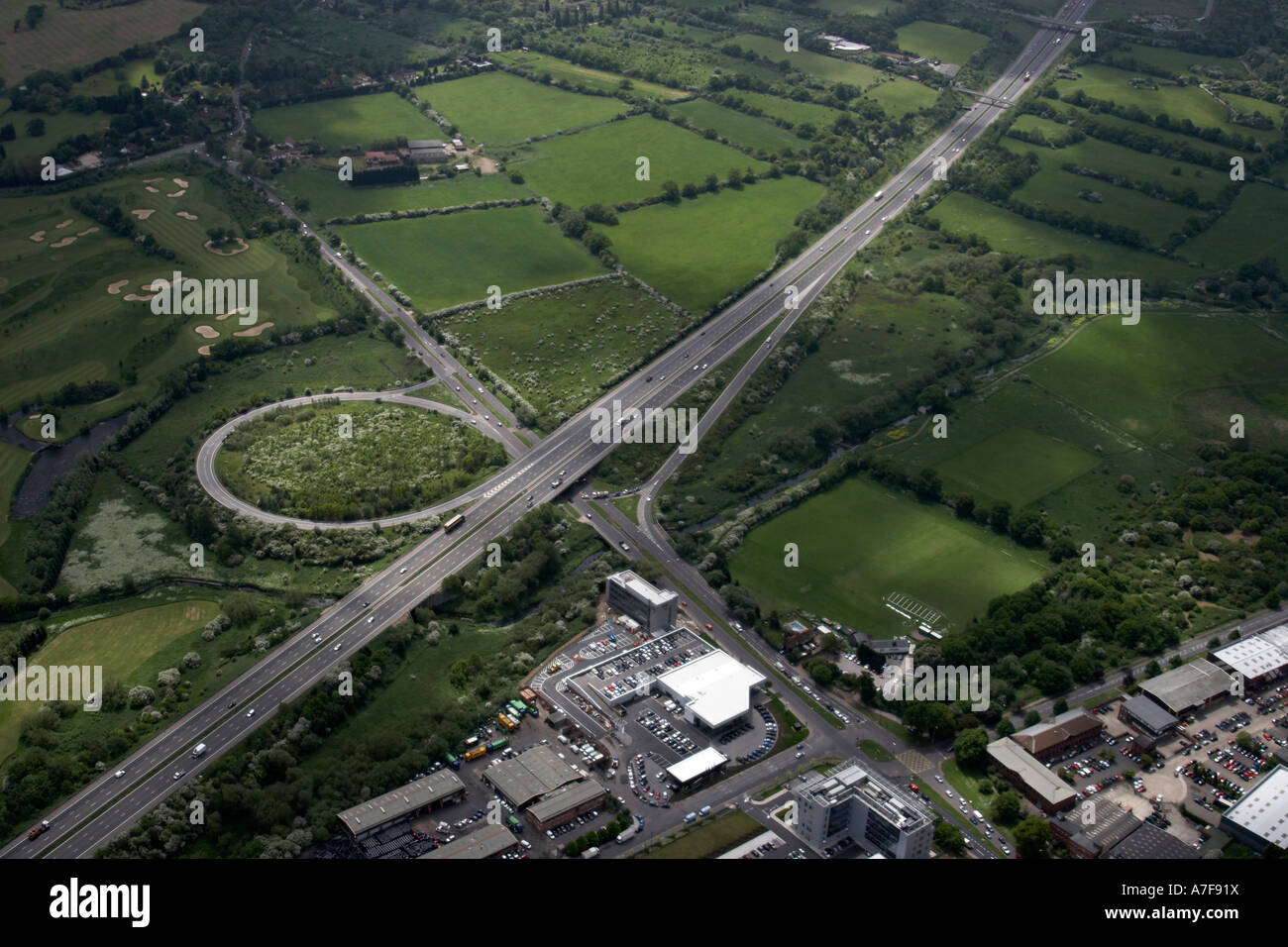 M11 junction 5 hi-res stock photography and images - Alamy