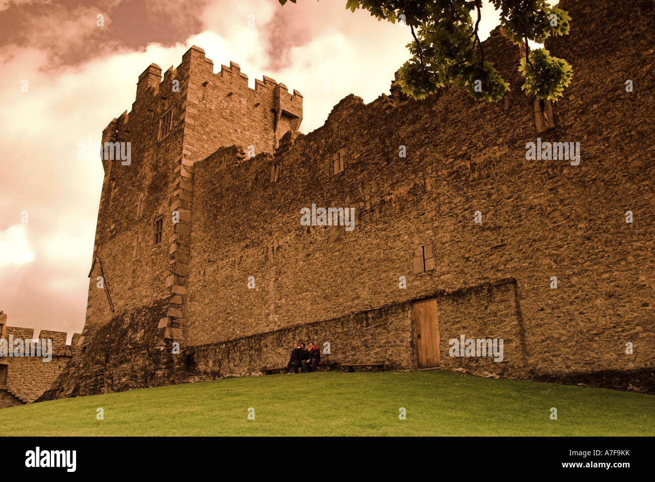 Ross Castle Killarney Co Kerry Ireland Stock Photo - Alamy