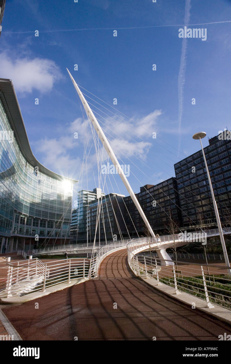 Manchester riverside river irwell uk hi-res stock photography and ...