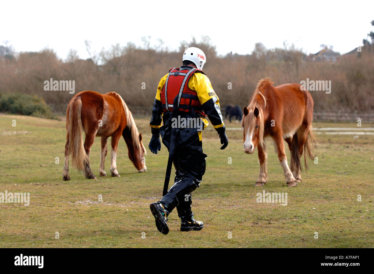 Man walking away from fire hi-res stock photography and images - Alamy