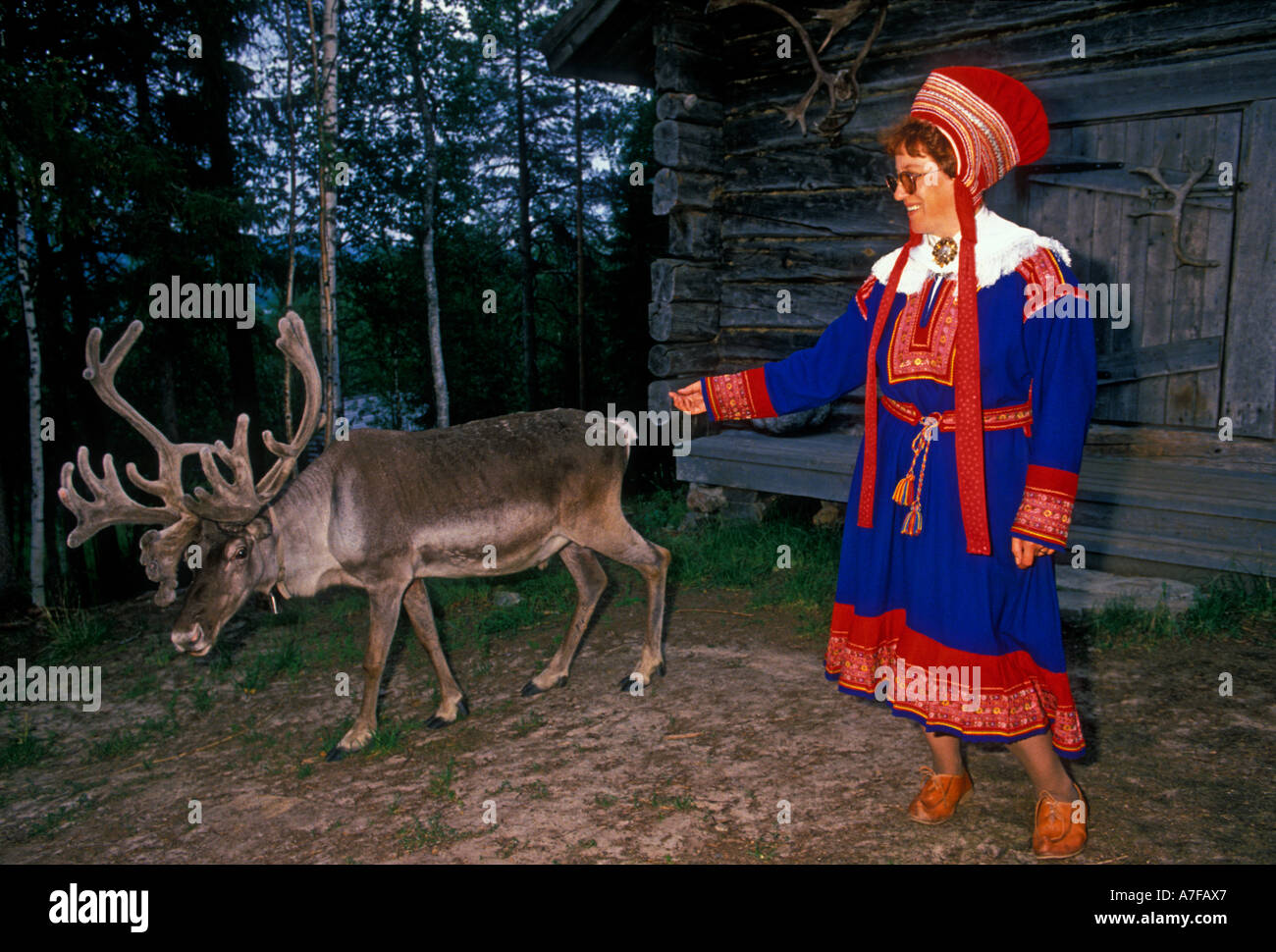 Sami woman hi-res stock photography and images - Alamy